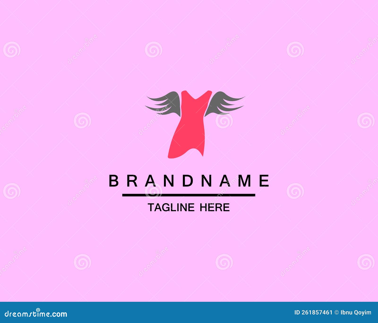 Fashion Dress Logo Template Design Vector Stock Vector - Illustration ...