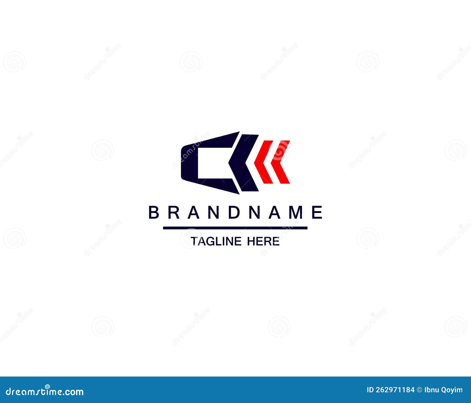 Initial Letter C Logo with Arrow for Logistic Company Stock Vector ...