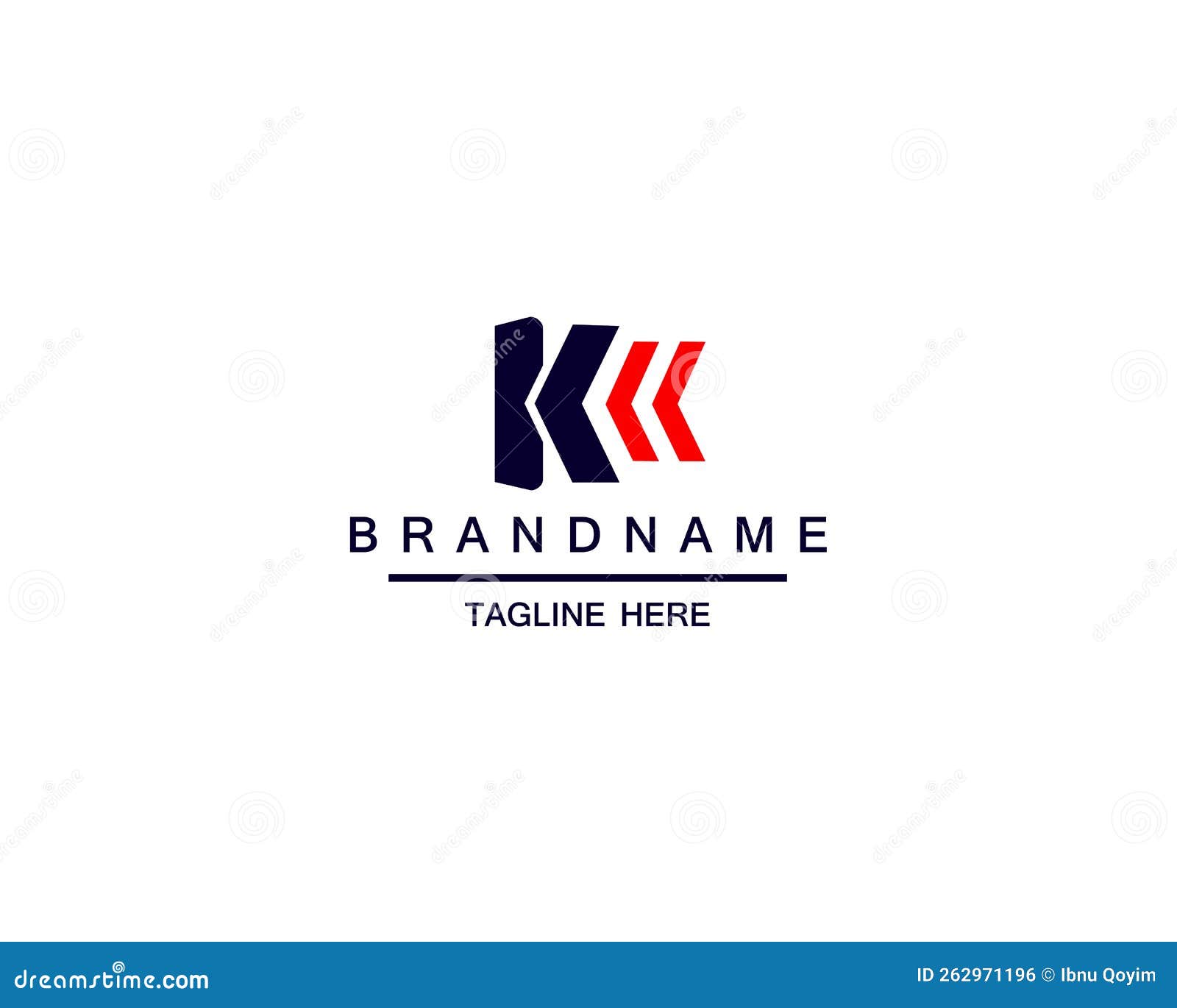 Fast Express K Initial Logo Designs Concept Vector Stock Vector ...