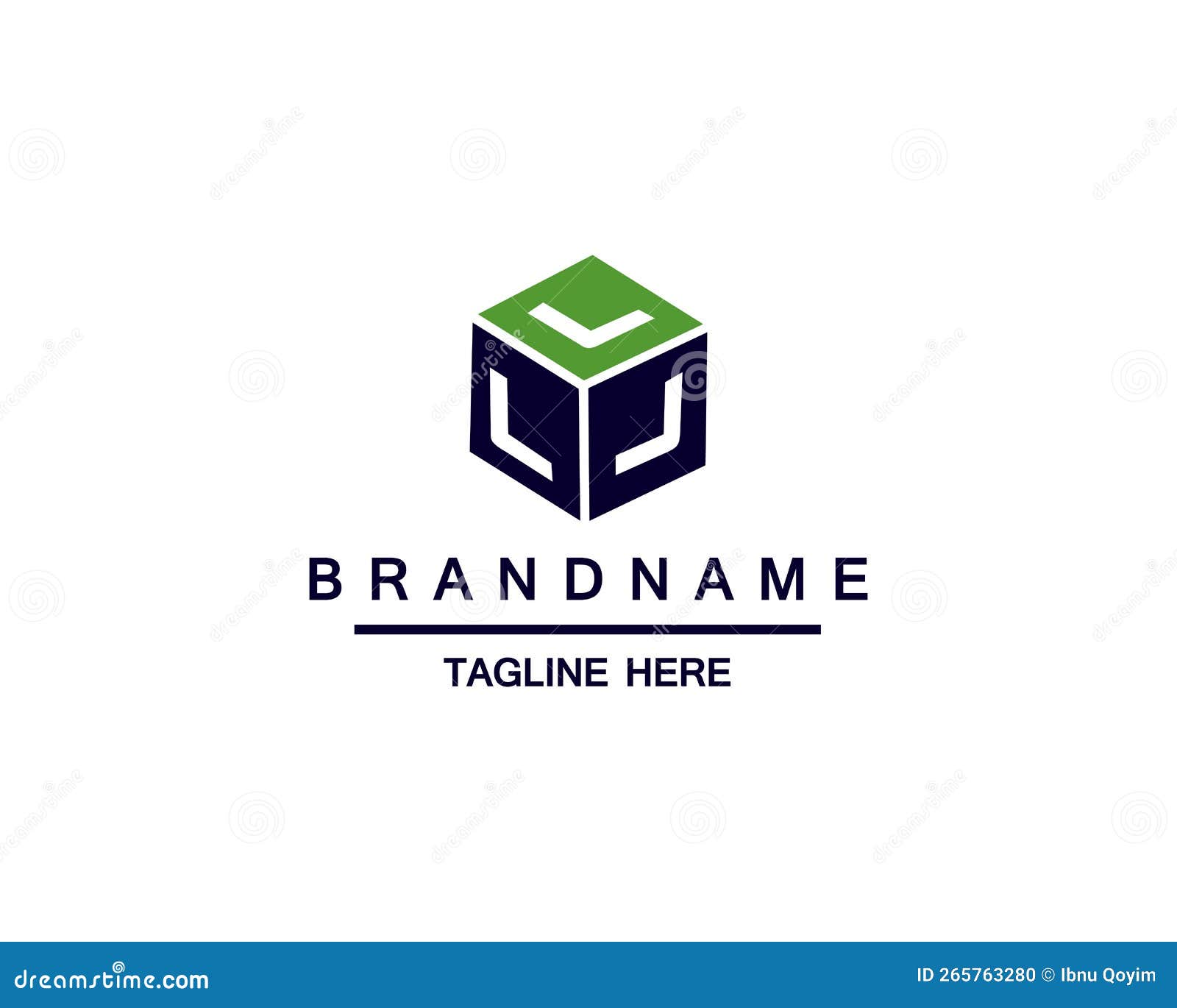 Initial Letter L Logo with Box Element. Design Vector Logo Template ...