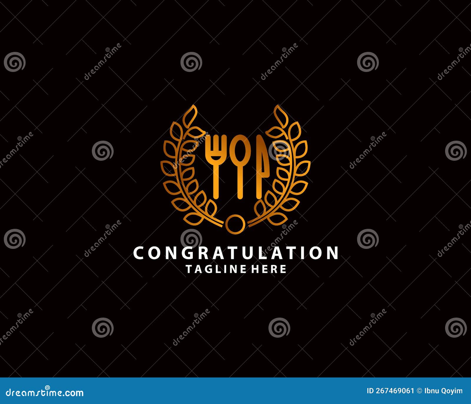 Logo Templates with Monogrammed Elements and Flourish Ornaments for ...