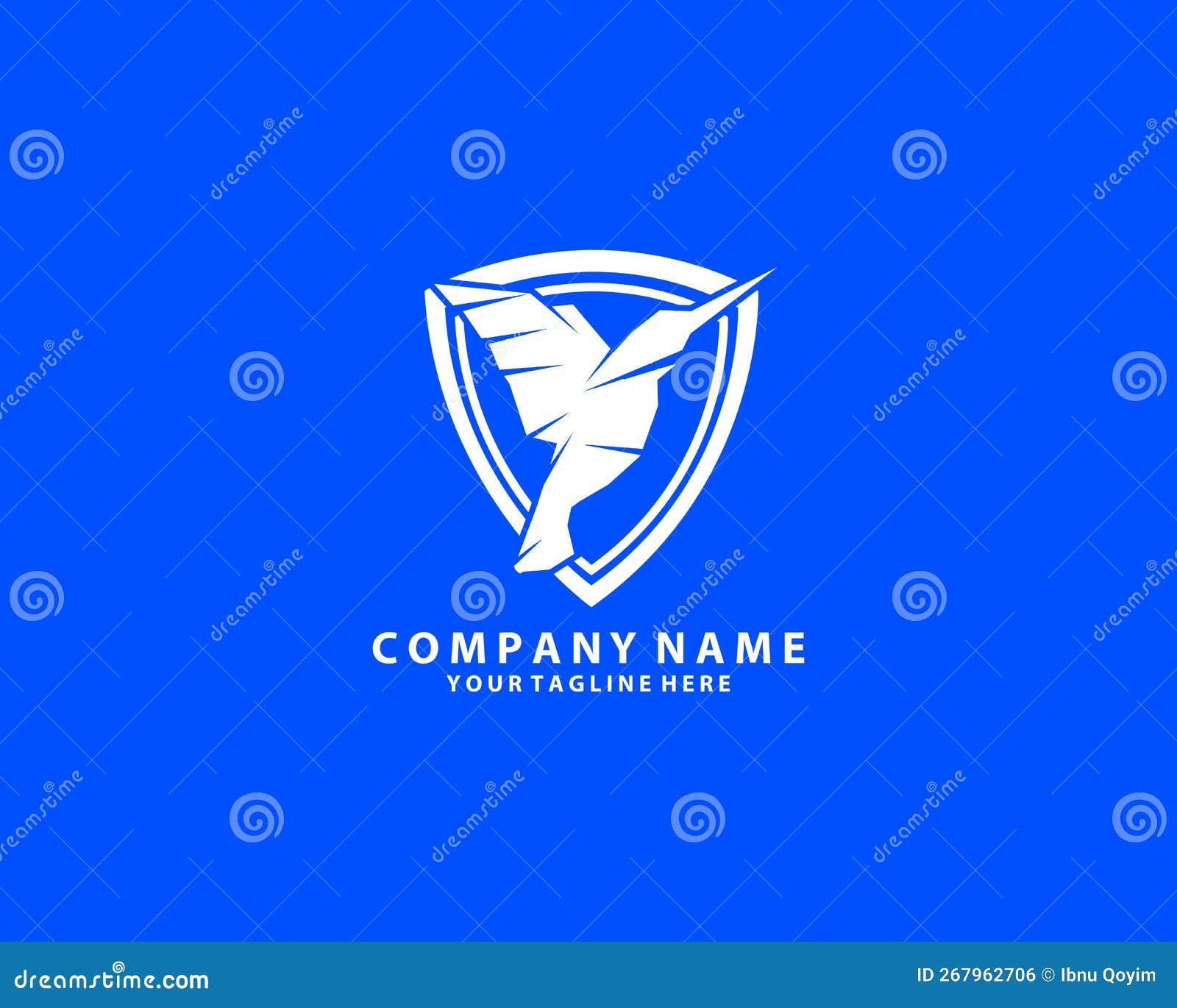 Bird Shield Vector, Shield Bird Logo, Bird Safe Logo Stock Illustration ...