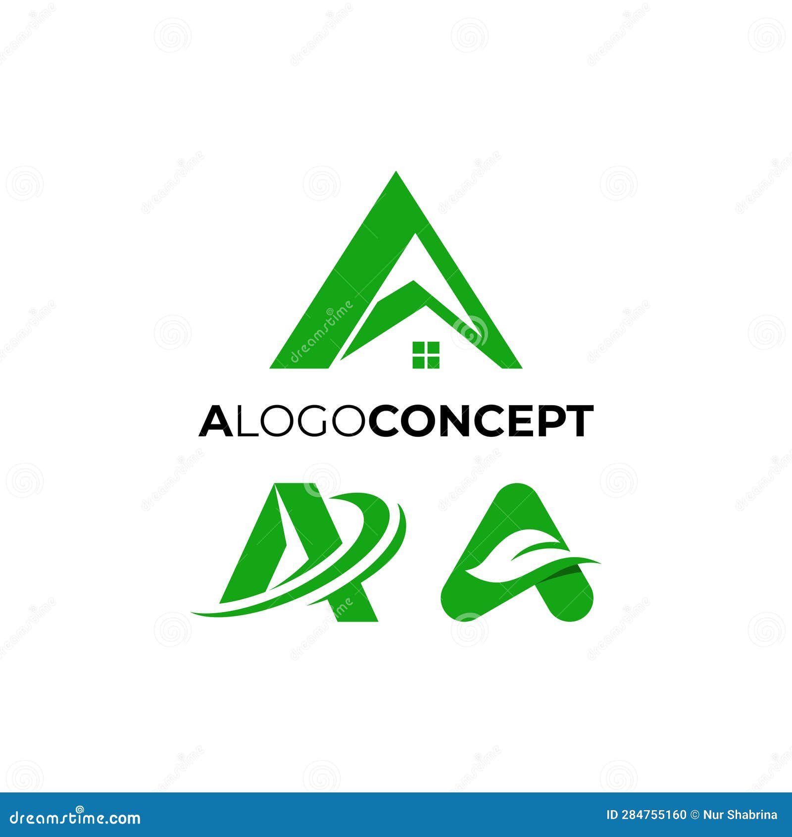 Modern Premium Vector Letter a Collection of Creative a Letter Logo ...