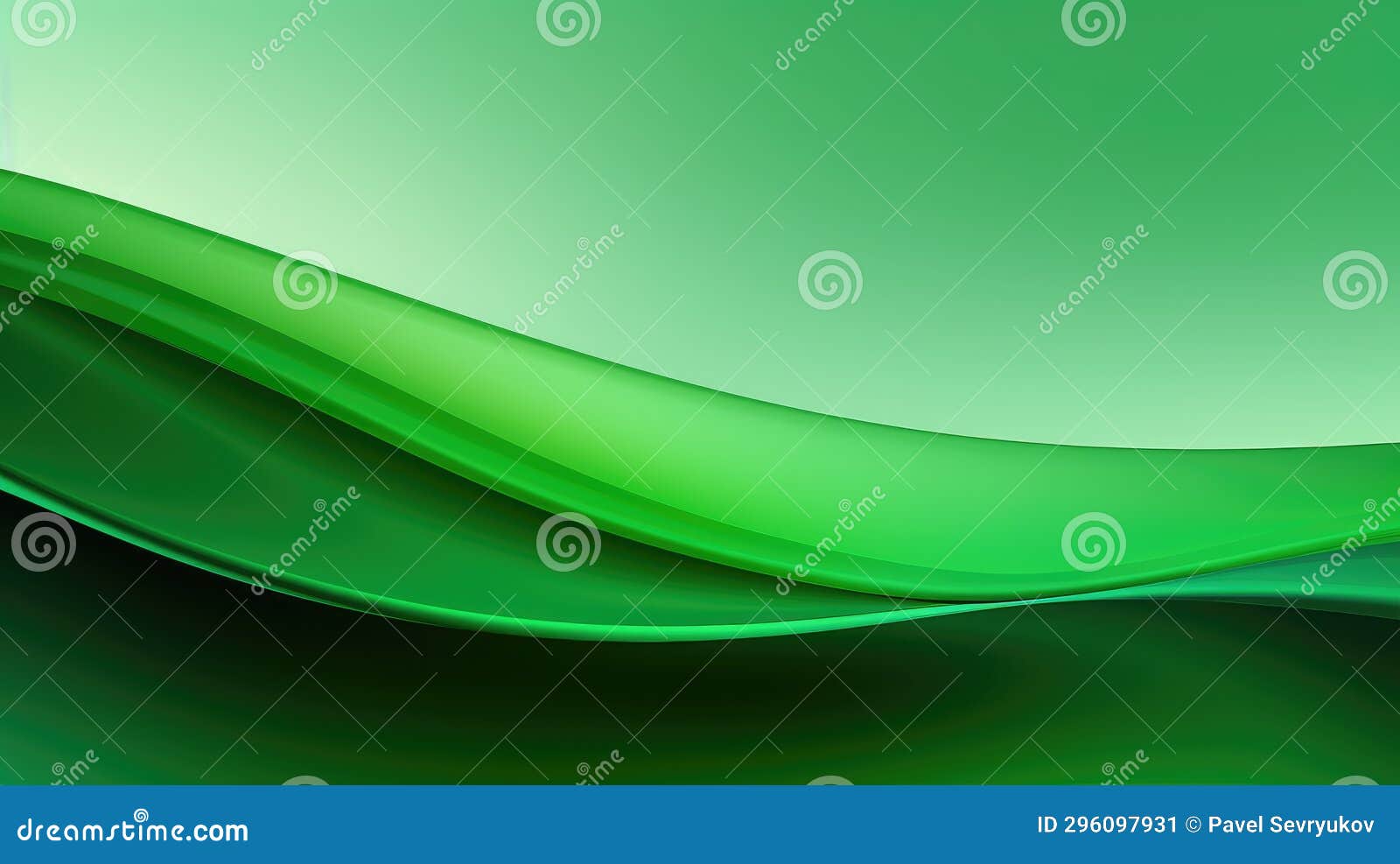 Template Abstract Blank Green Background Stock Illustration ...