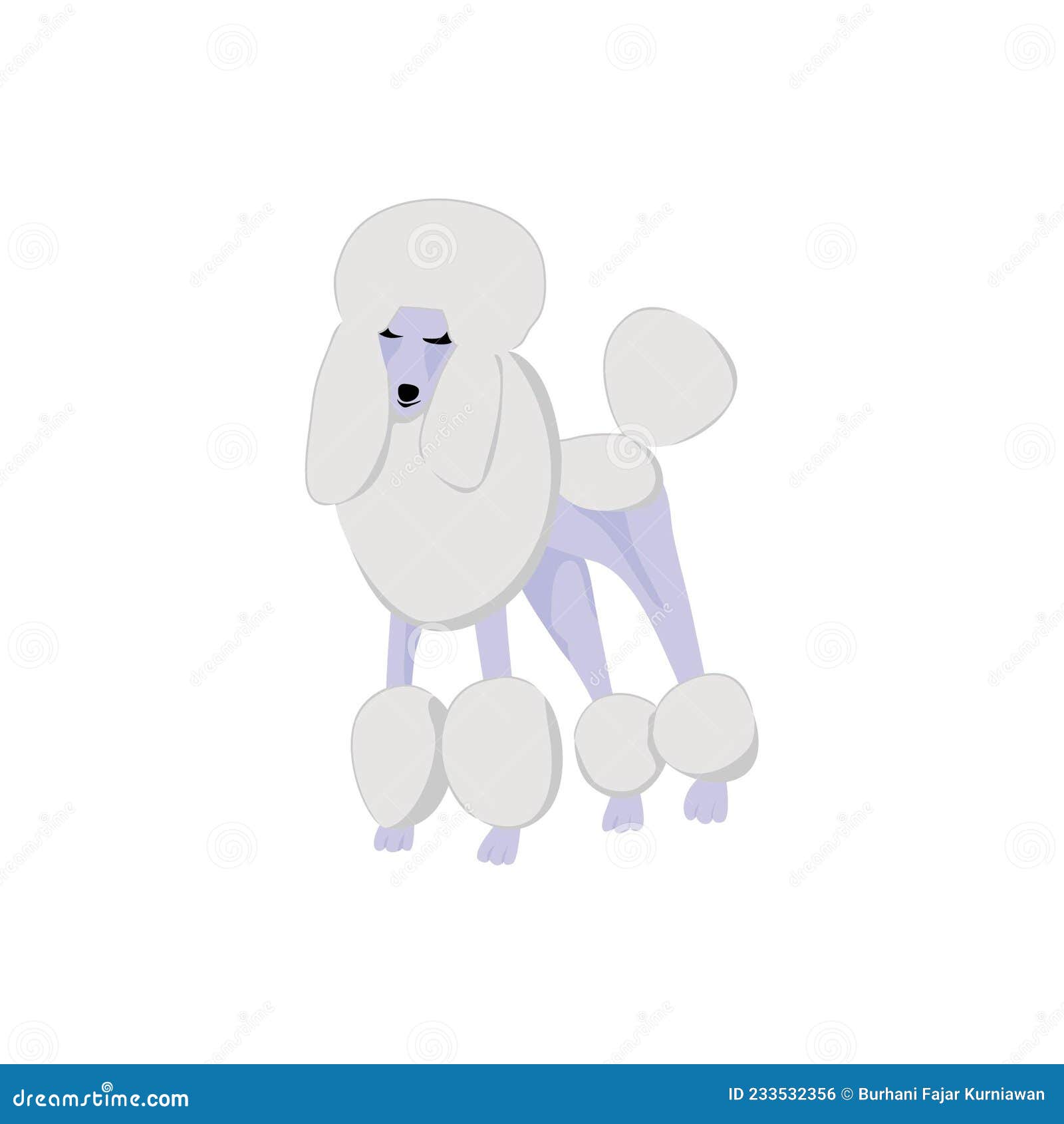 Puddle Dog Pet Vector Illustration Design Stock Vector - Illustration ...