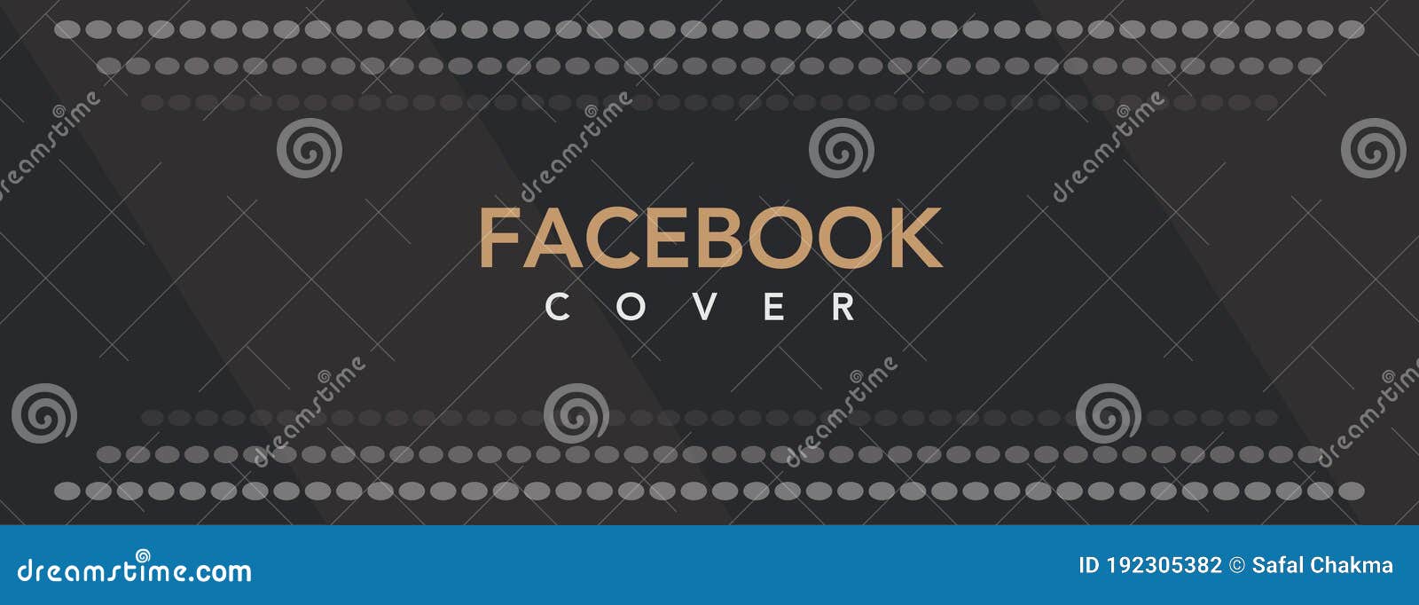 Facebook Cover Web Banner Design Editorial Photography - Illustration ...