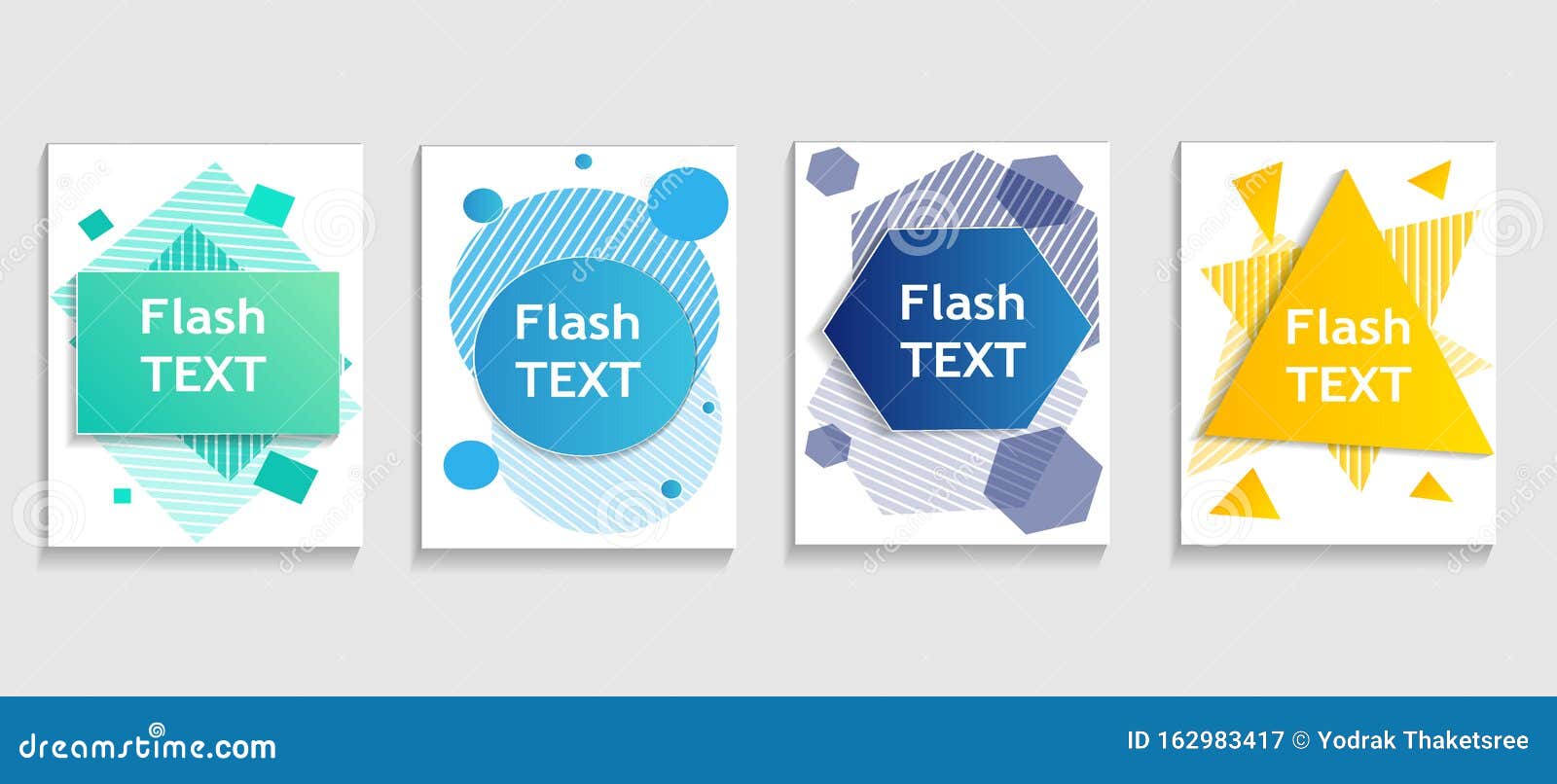 Template a4 banner stock vector. Illustration of folder - 162983417