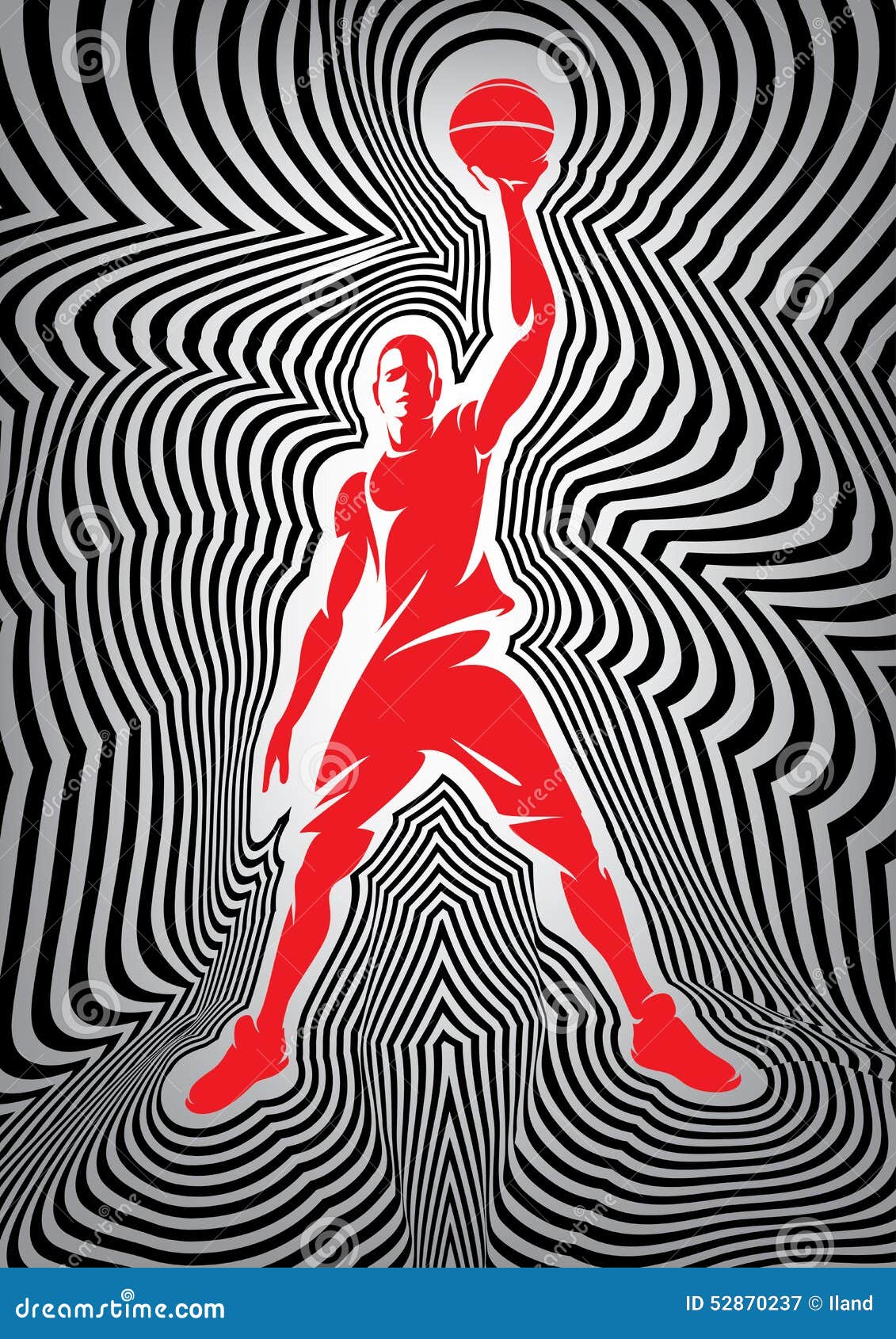 Basketball Poster Advertising Cartoon Vector | CartoonDealer.com #131215853