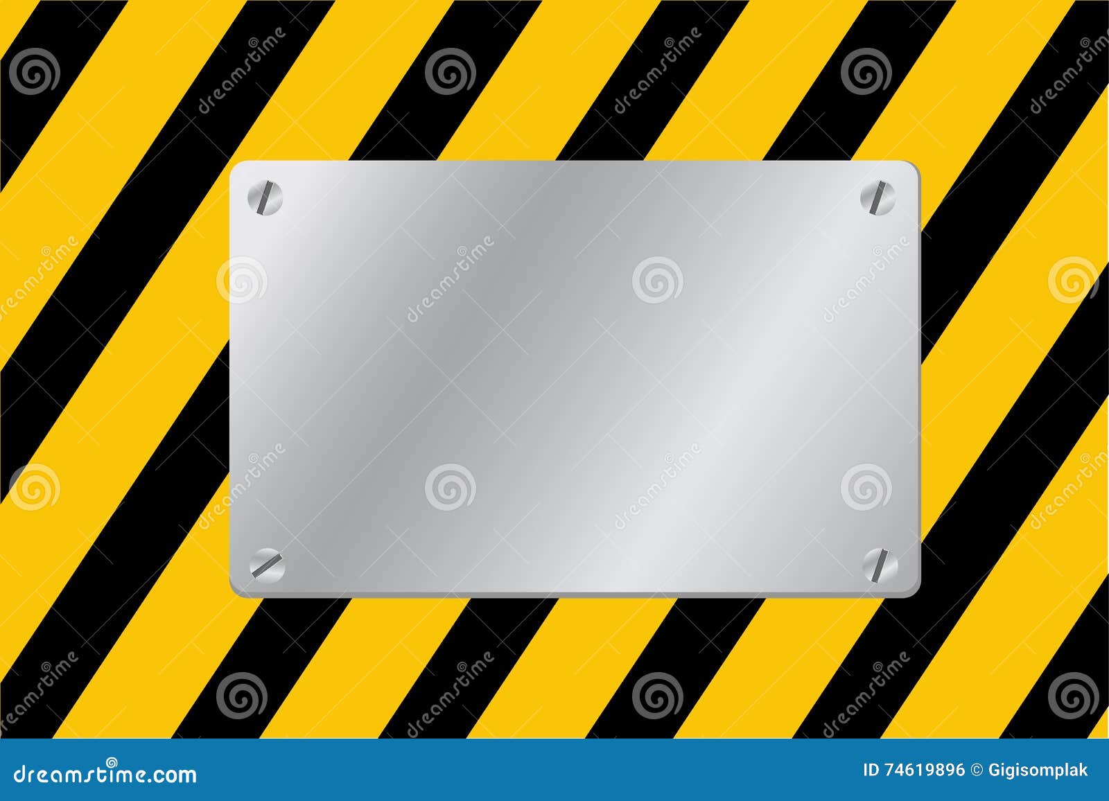 For Template Blank Alert Sign Stock Vector - Illustration of info ...