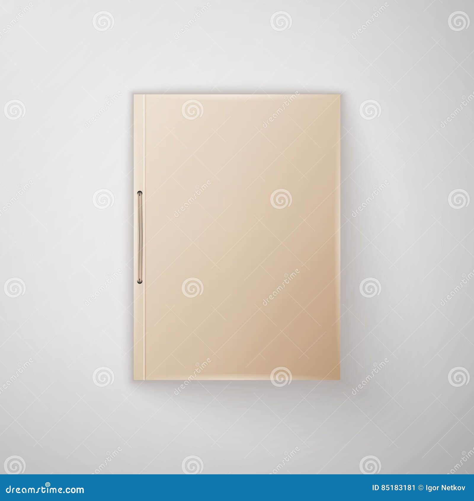 Template Catalog, folder stock vector. Illustration of black - 85183181