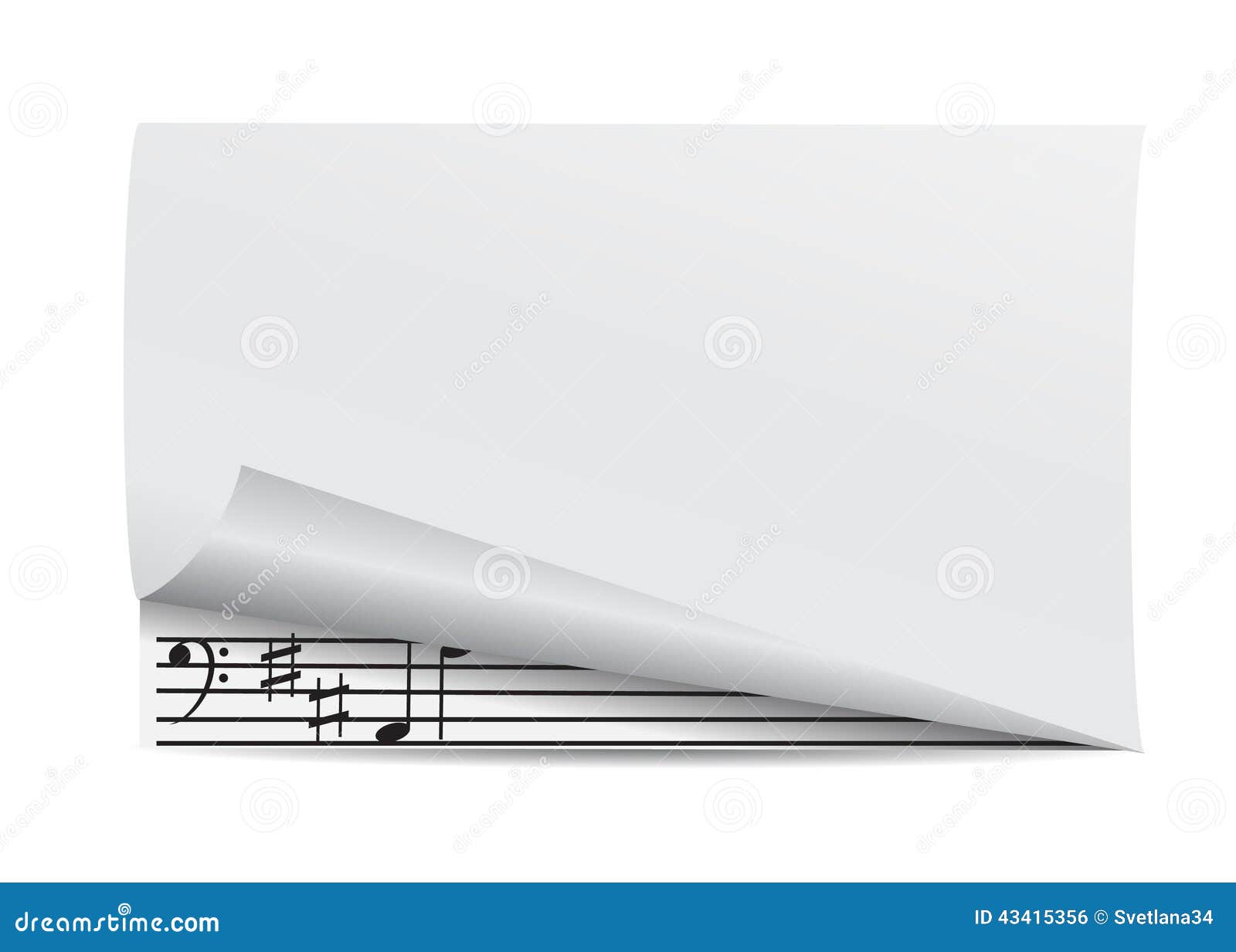 Template. stock vector. Illustration of correspondence - 43415356