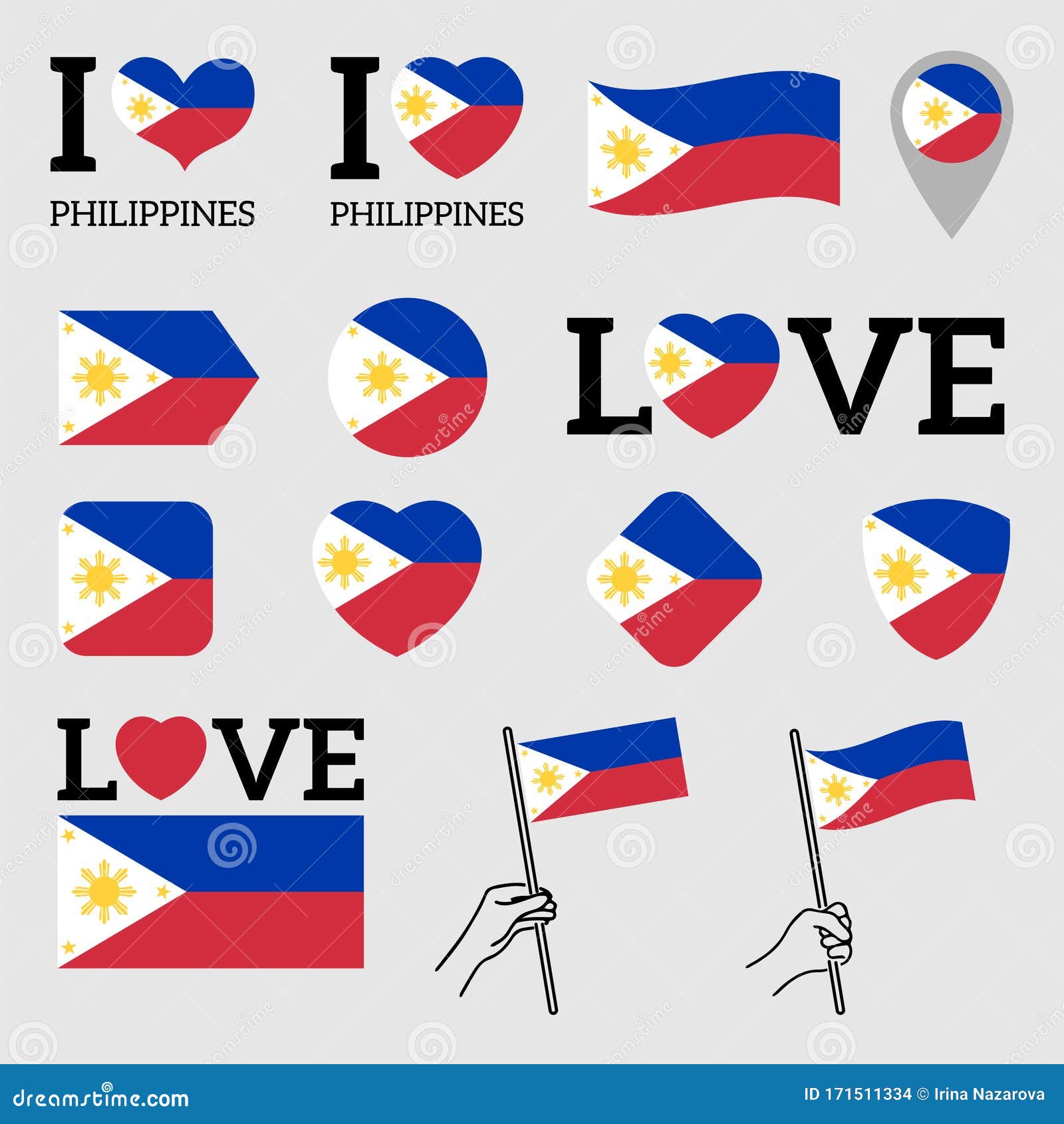 Philippines Set Stock Illustrations – 1,328 Philippines Set Stock ...