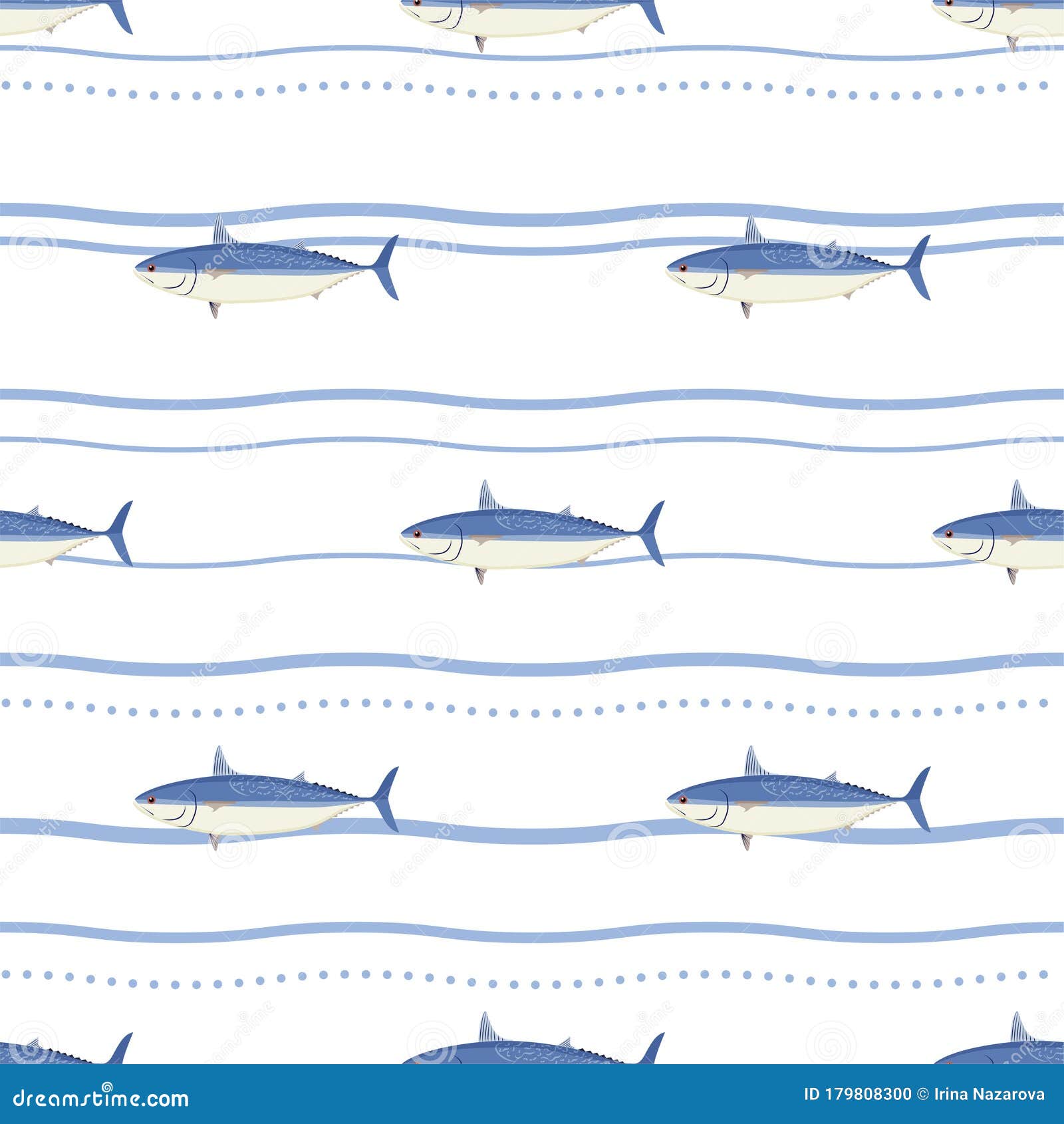 Tuna Fish. Mackerel Tuna stock vector. Illustration of oceanology ...