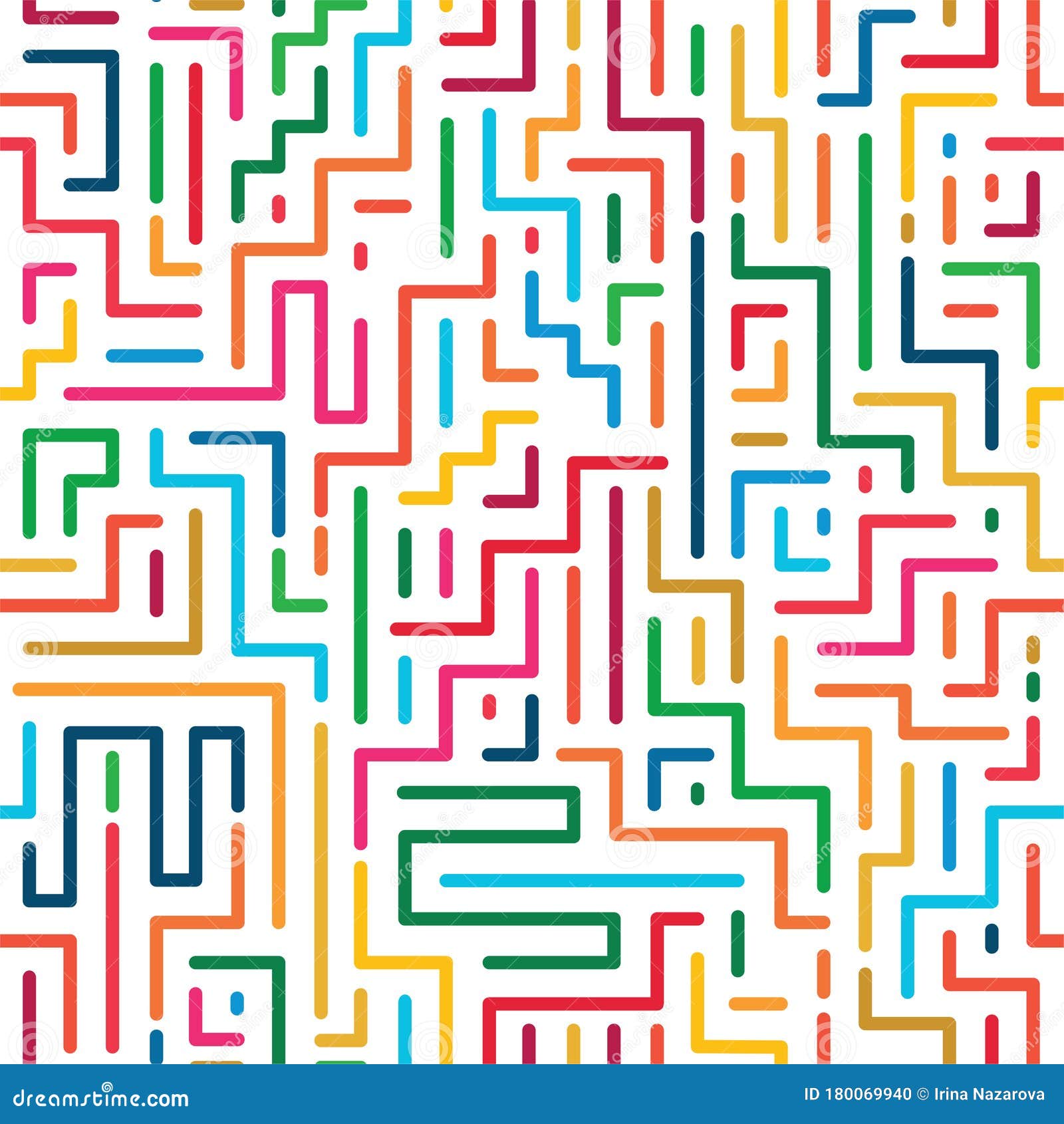 Sustainable. Color Abstract Pattern Stock Vector - Illustration of ...