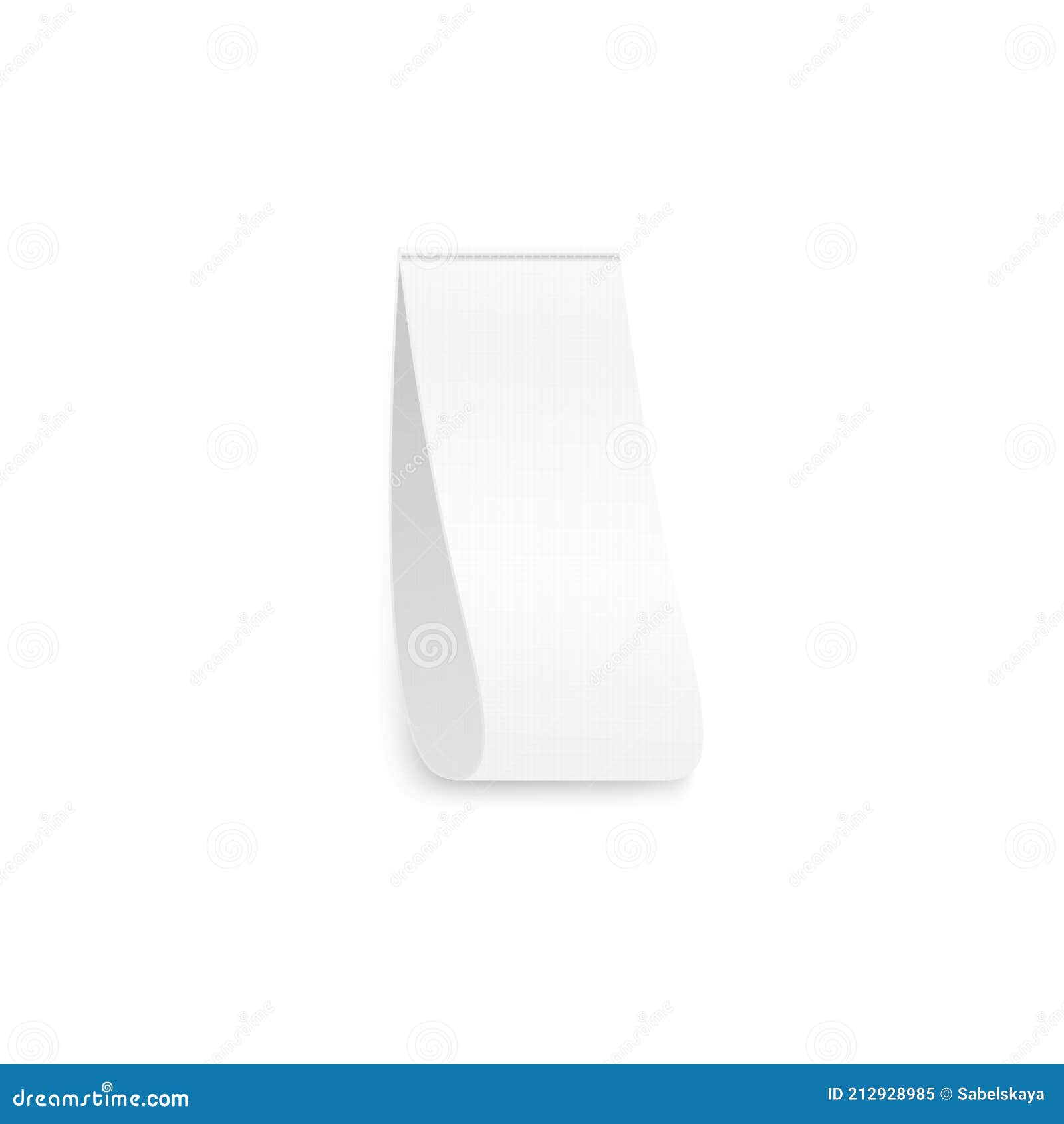 Template of Clothing Tag Label Loop, Realistic Vector Illustration ...