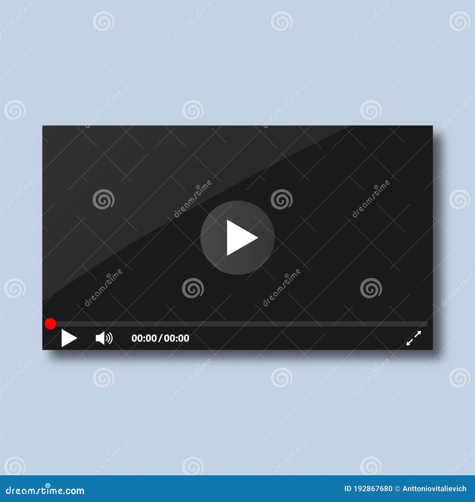 Template Colorful Video Player. PC Social Media Interface. Desktop Web ... Template Colorful Video Player. PC Social Media Interface. Desktop Web ...