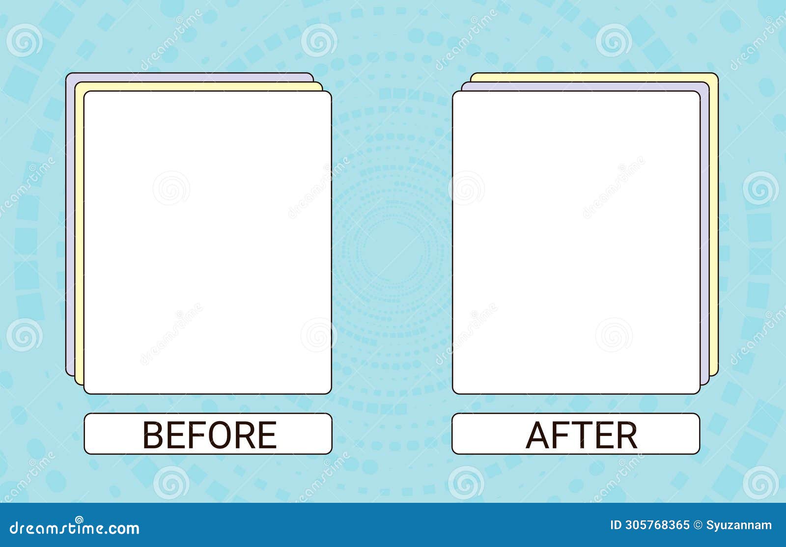 Before and after Template. Comparison Background for Graphic Design ...