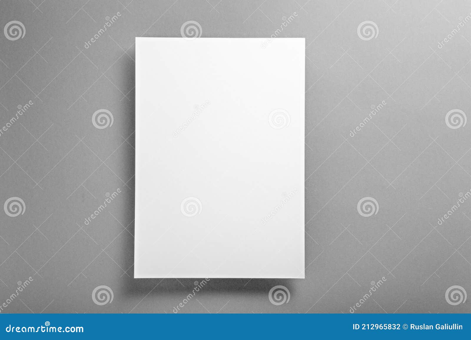 Template Concept, White Blank Layout on Ultimate Gray Background Stock ...