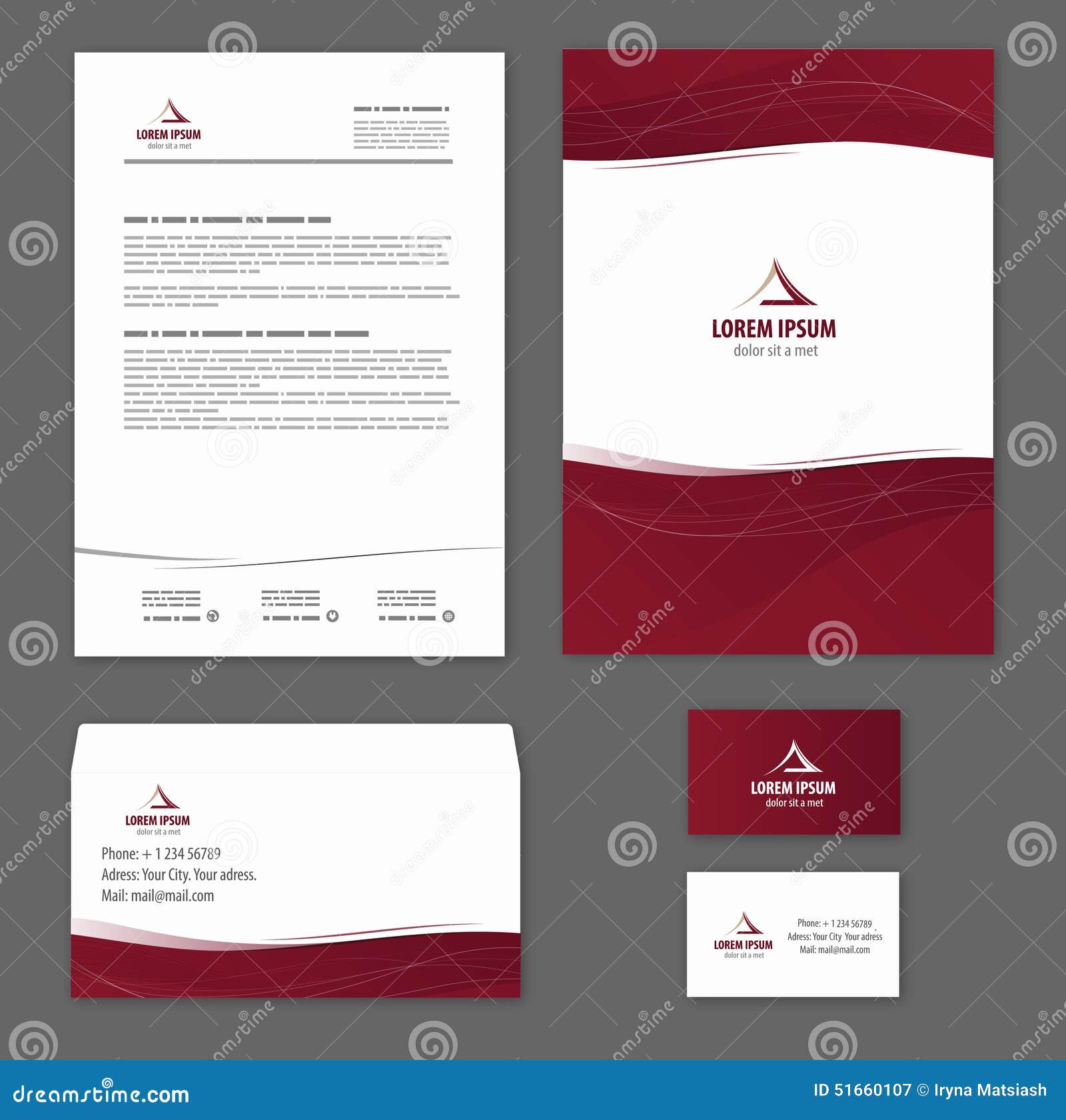 Template corporate style stock image. Image of card, brandbook - 51660107