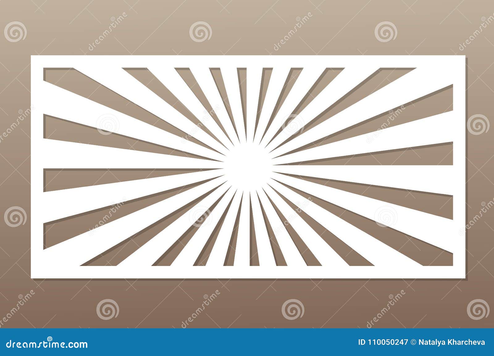 Template for Cutting. Line, Geometrical Pattern. Laser Cut Stock ...