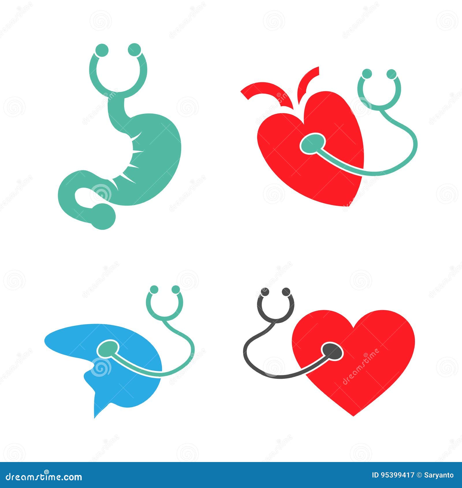 Template desain logo medis stock vector. Illustration of business ...