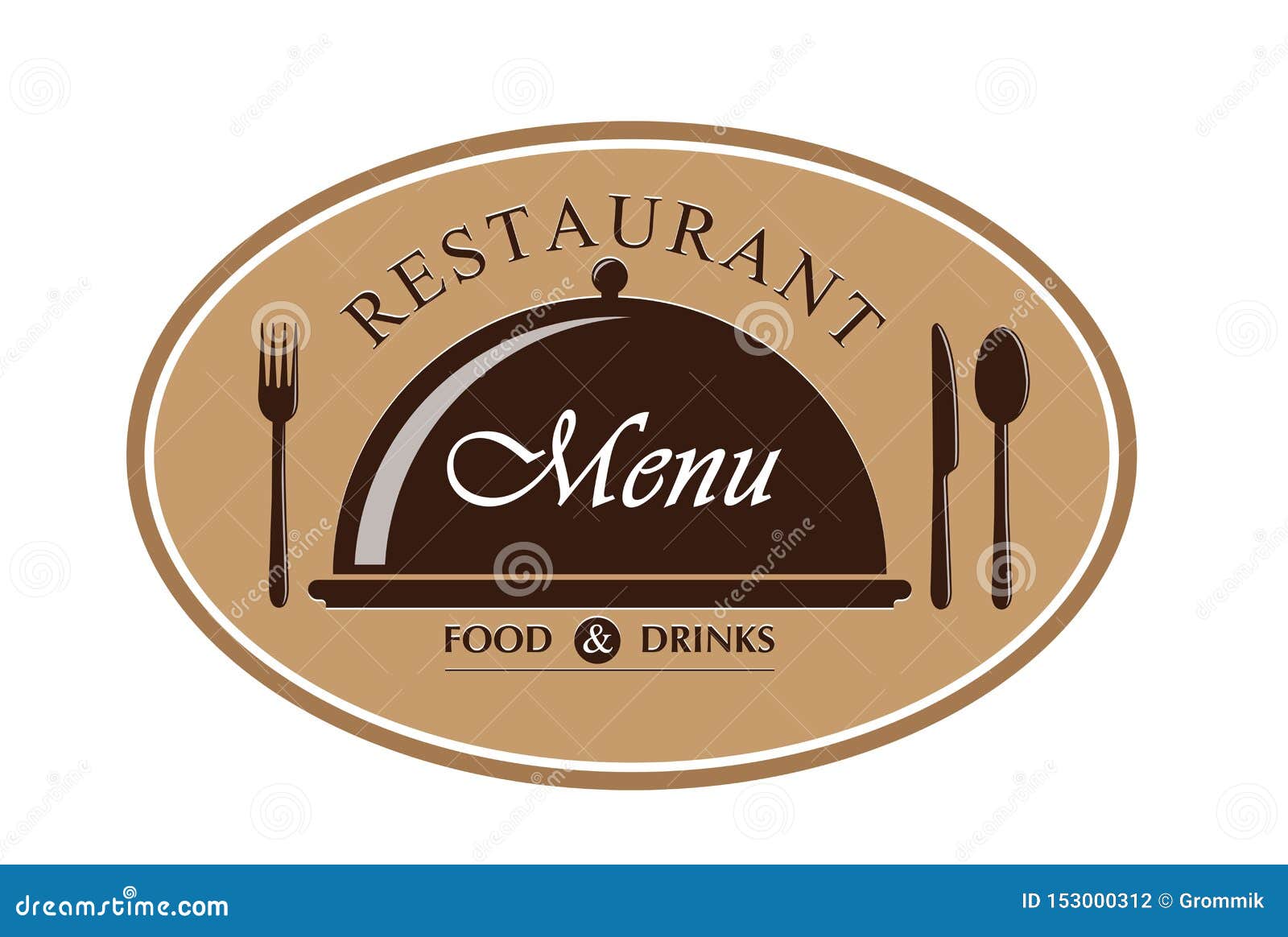 Logo Template for Restaurant, Catering or Gastro Service Menu Design ...