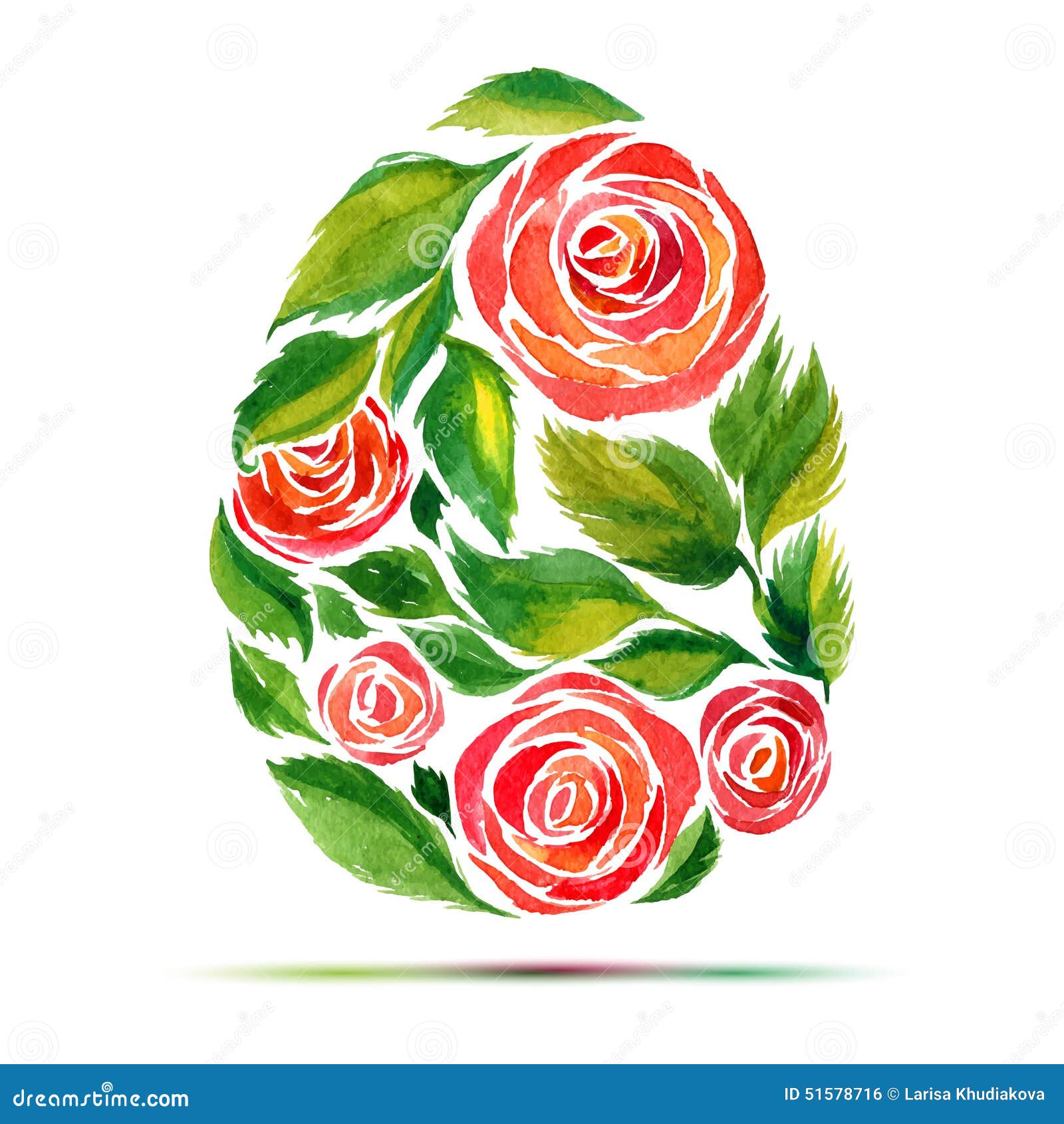 Template for Easter Greeting Card or Invitation. Happy Easter ...