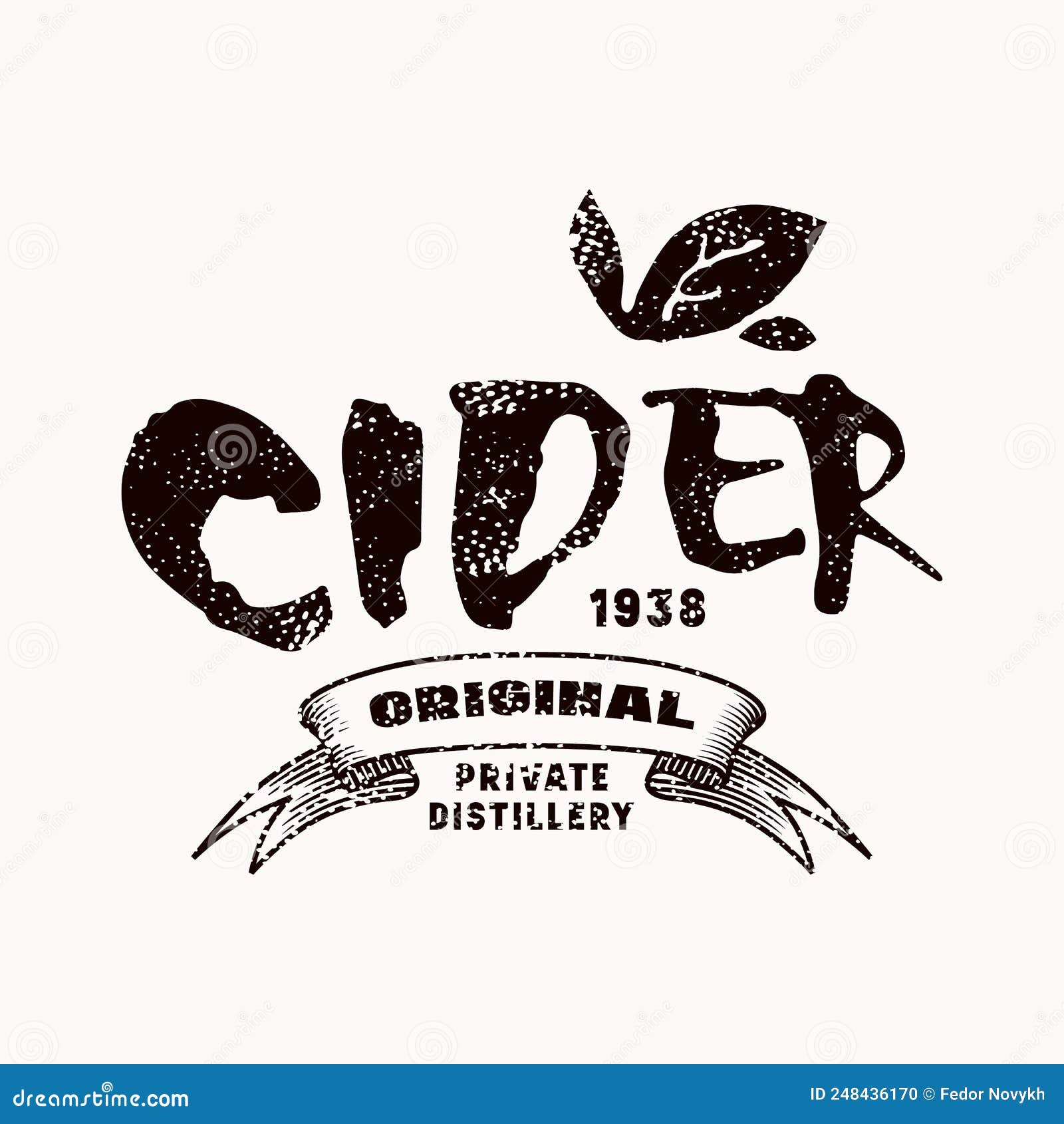 Template Emblem for Hard Cider Stock Vector - Illustration of pack ...
