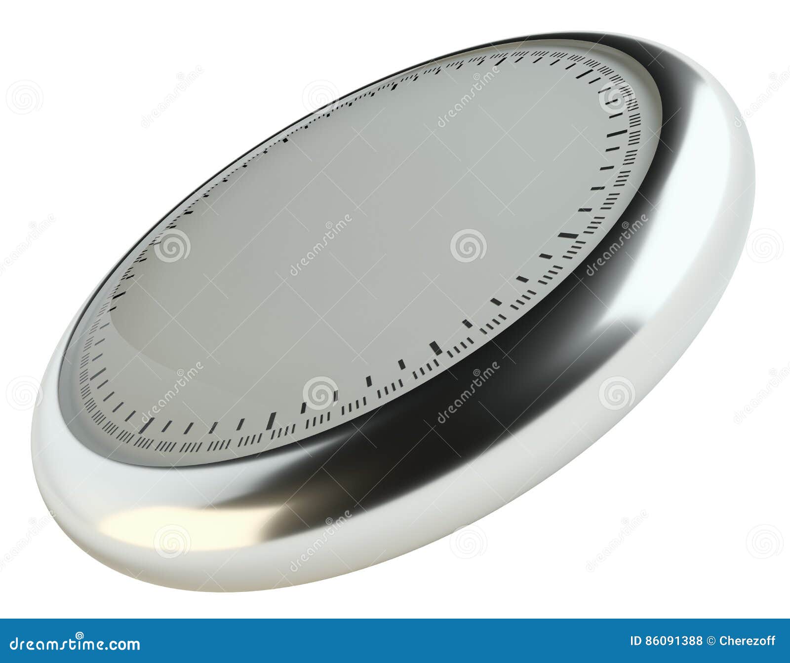 Template of Empty Clock without Arrows Stock Illustration ...