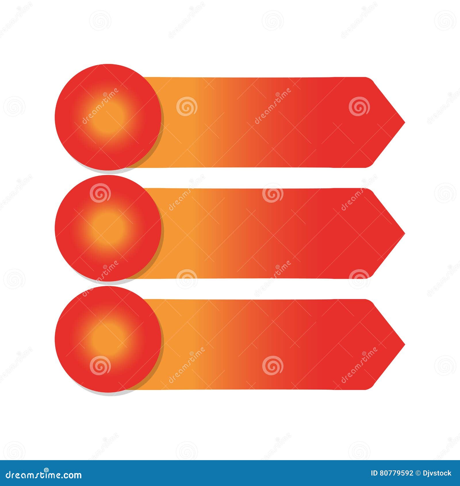 Template empty infographic stock vector. Illustration of blank - 80779592