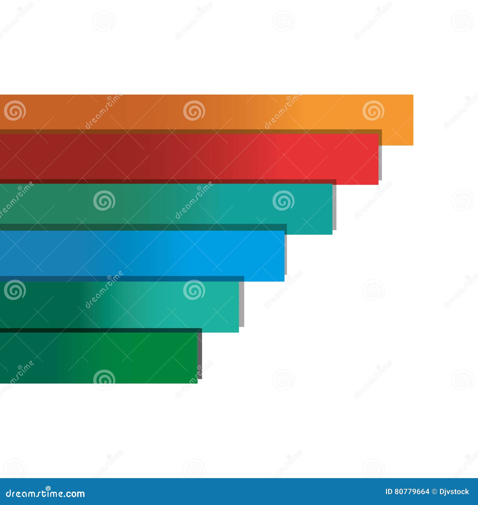 Template empty infographic stock vector. Illustration of media - 80779664