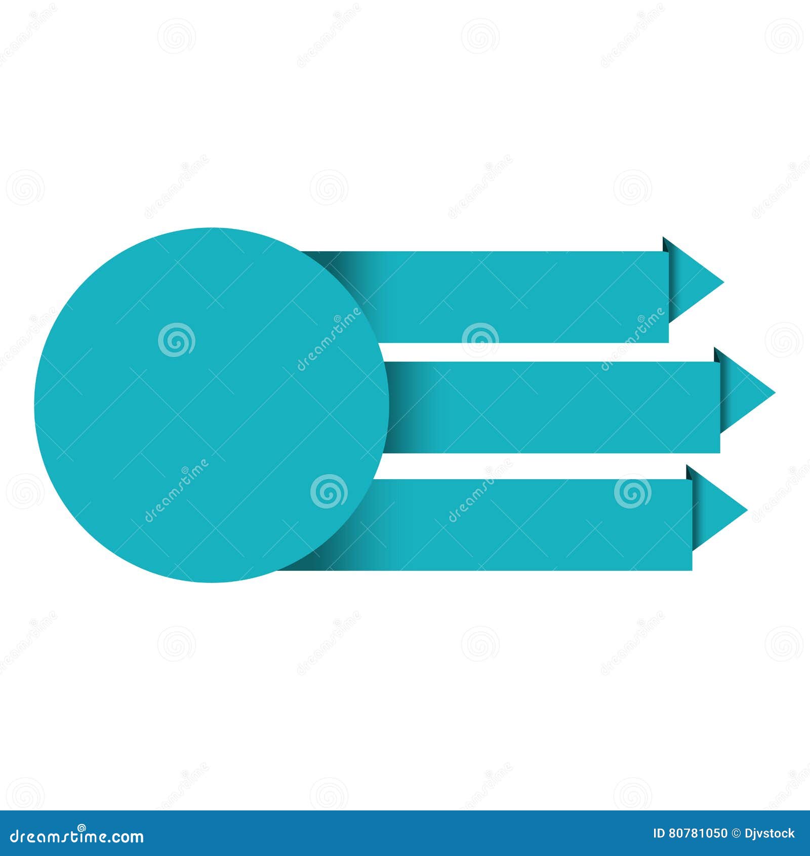 Template empty infographic stock vector. Illustration of geometric ...