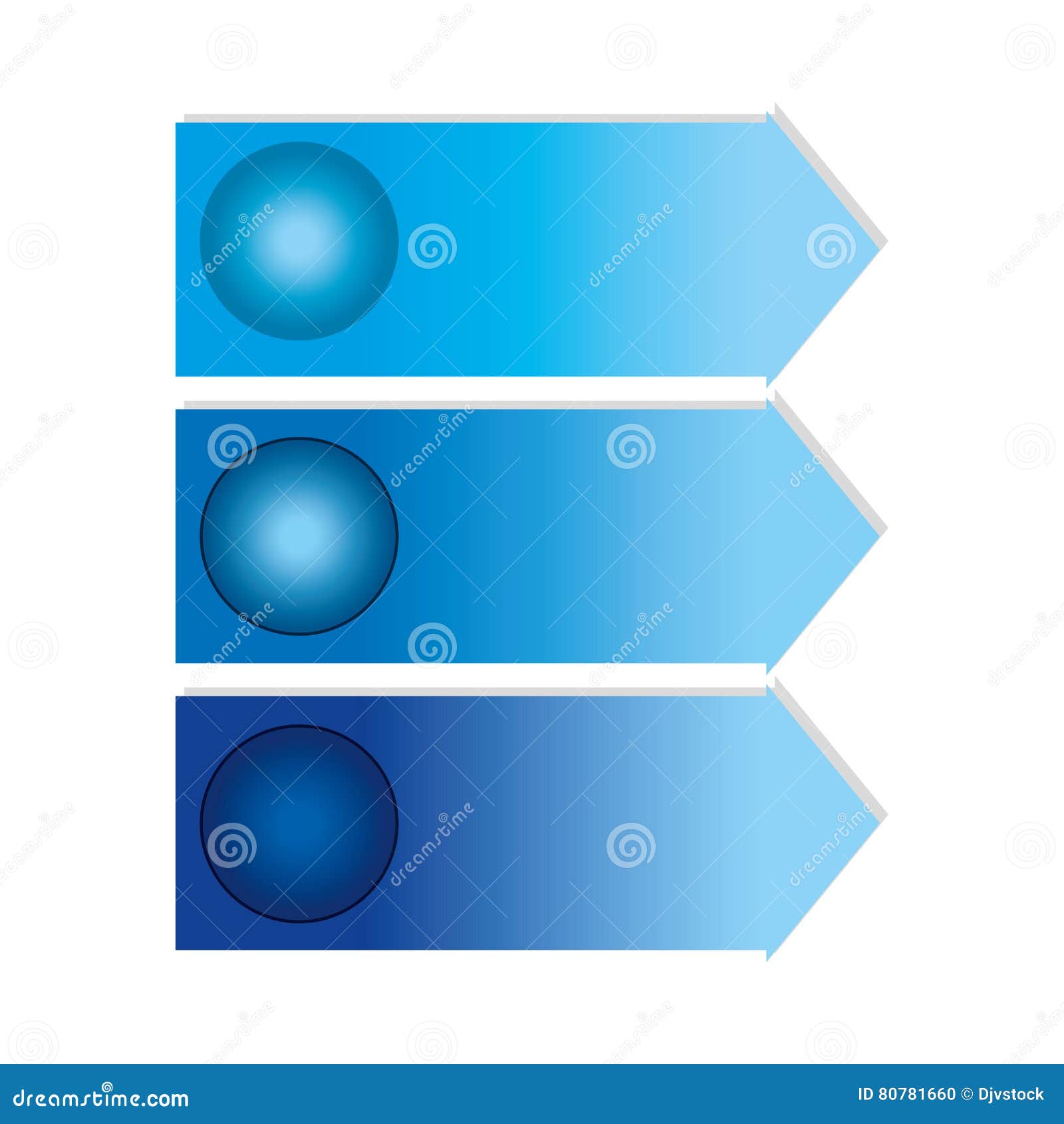 Template empty infographic stock vector. Illustration of concept - 80781660