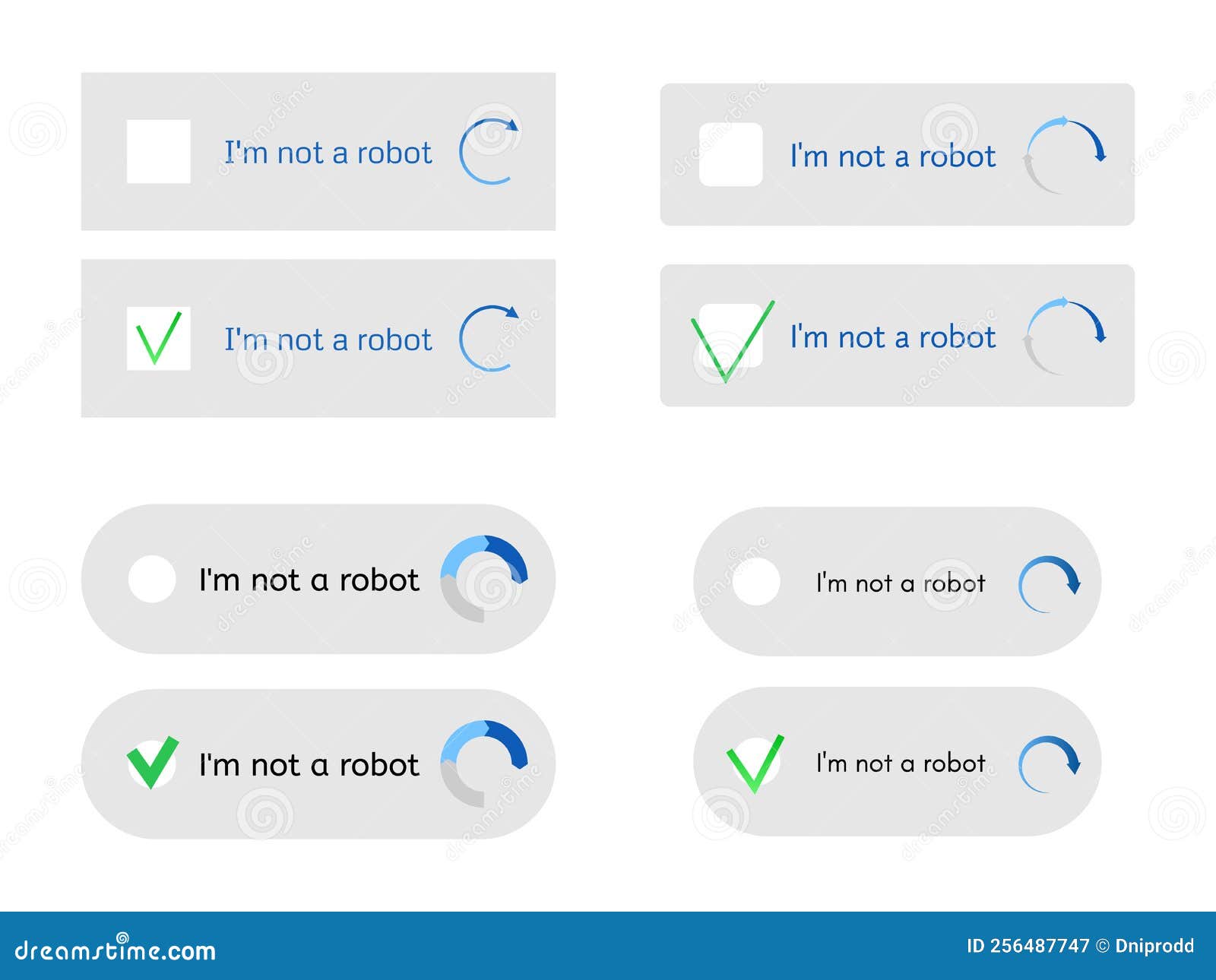 Template for Entering Captcha I`m Not a Robot Stock Vector ... Template for Entering Captcha I`m Not a Robot Stock Vector ...