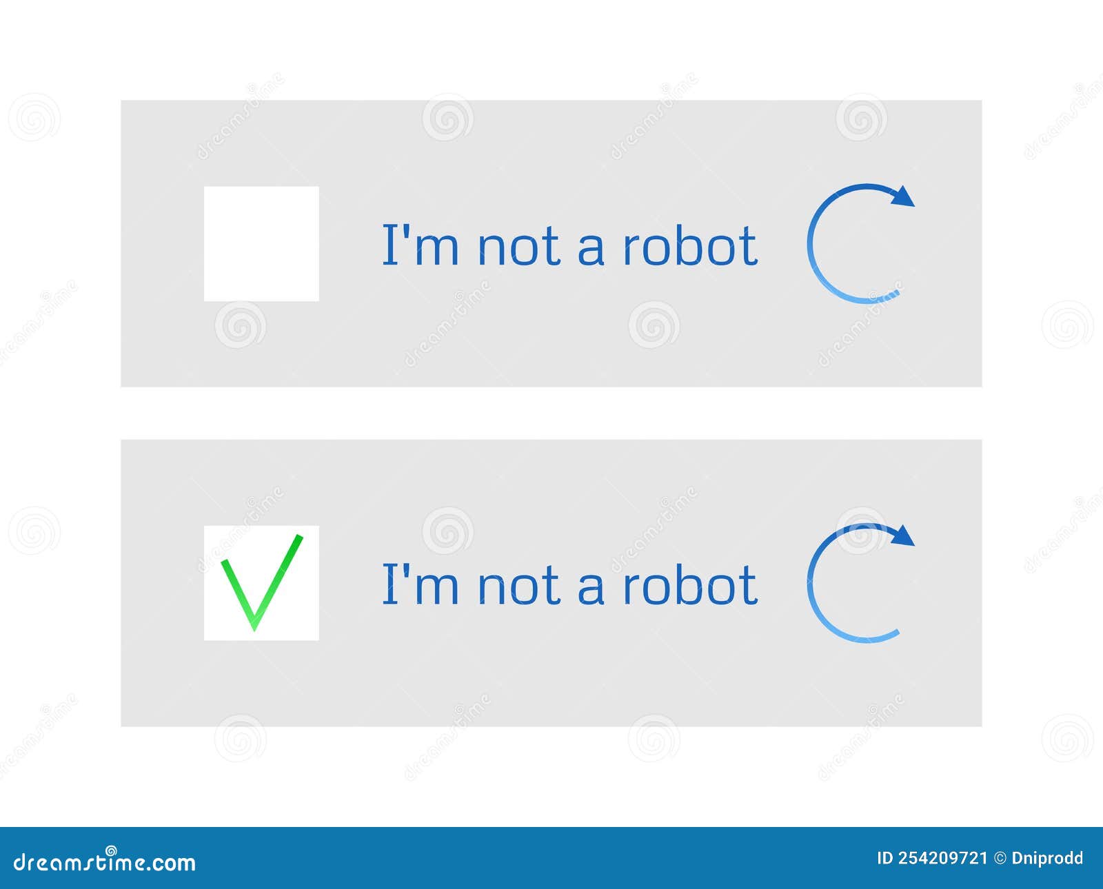Template for Entering Captcha I`m Not a Robot Stock Vector ... Template for Entering Captcha I`m Not a Robot Stock Vector ...