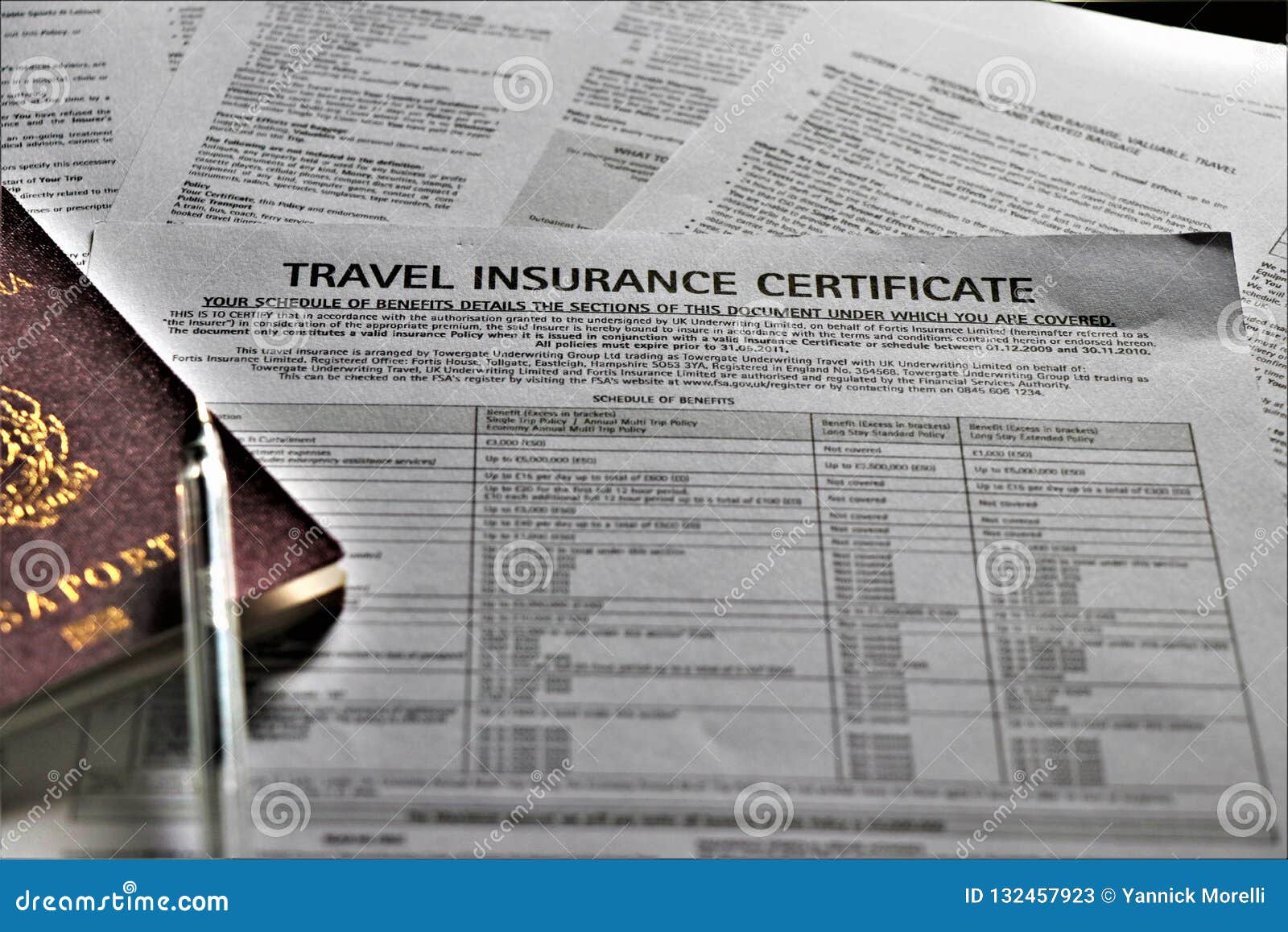Concept of Travel Insurance. Stock Image - Image of journey, protection ...