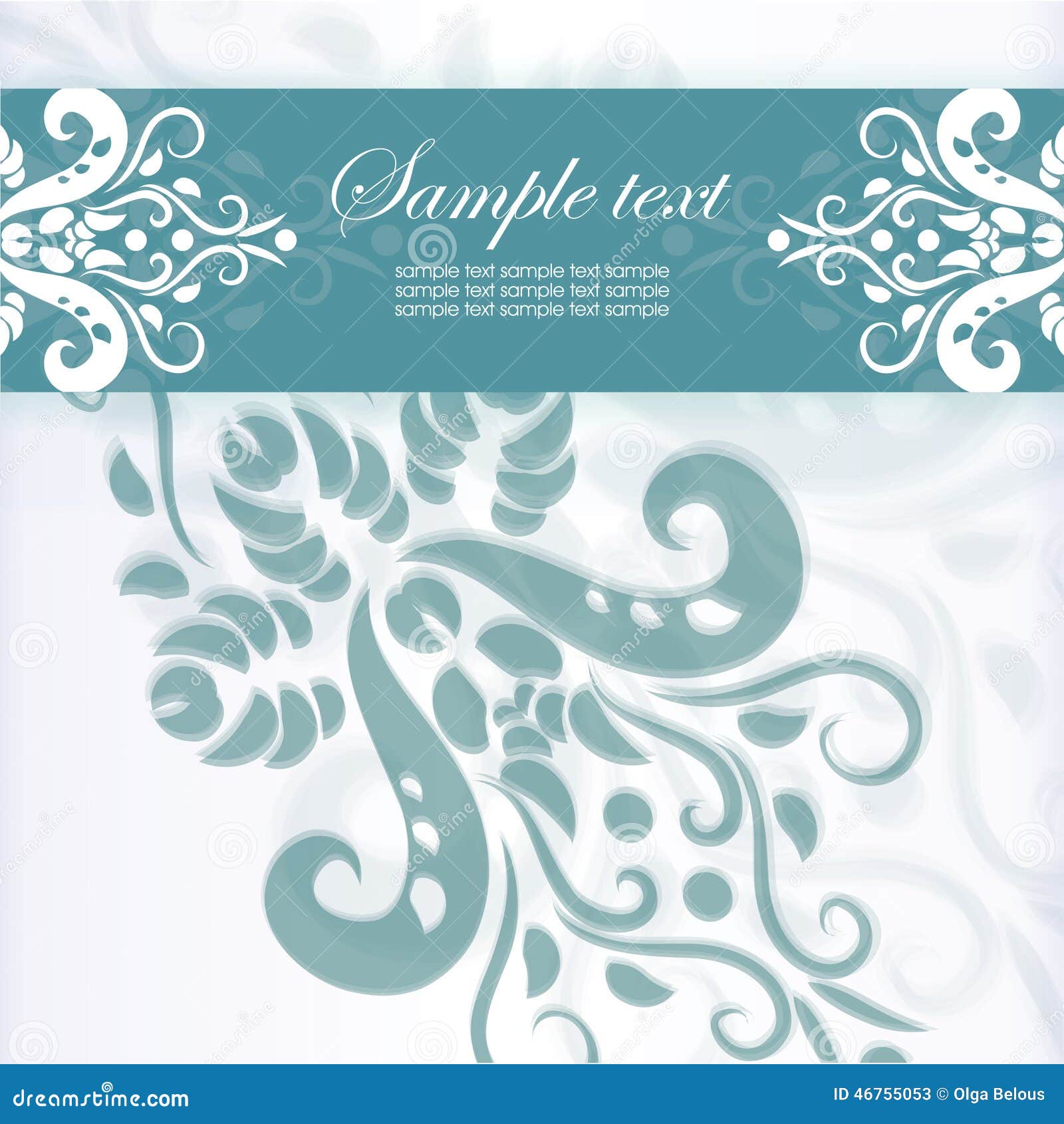 Template Frame. Abstract Background Stock Vector - Illustration of ...