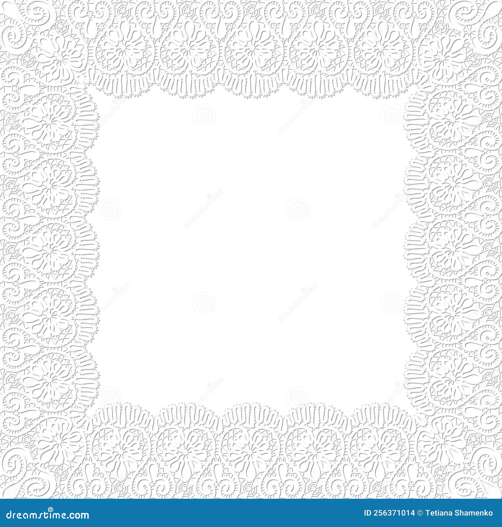 Template Frame Design for Card Stock Vector - Illustration of ...