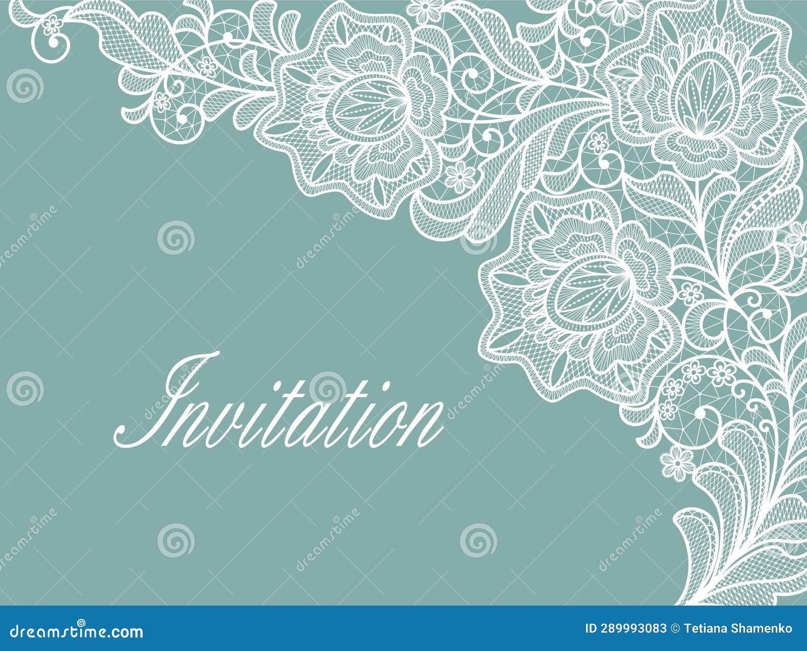 Template Frame Design for Invitation Card Stock Illustration ...
