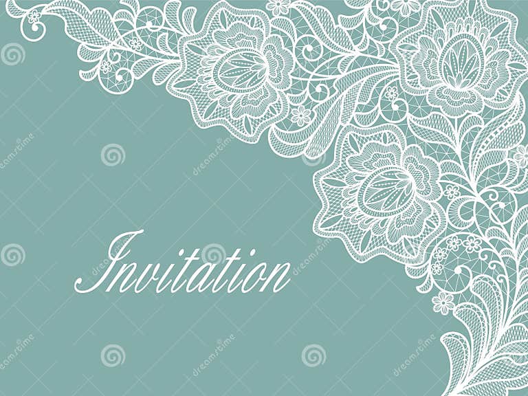 Template Frame Design for Invitation Card Stock Illustration ...