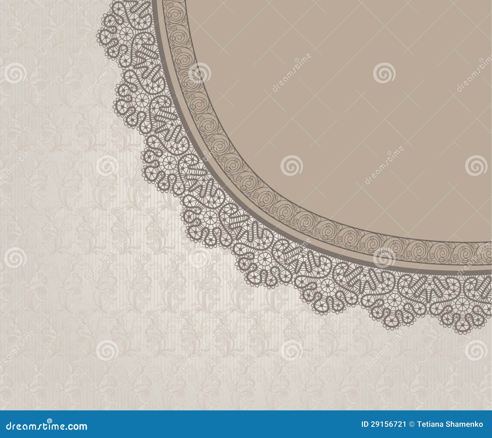 Template Frame Design for Card Stock Vector - Illustration of pattern ...