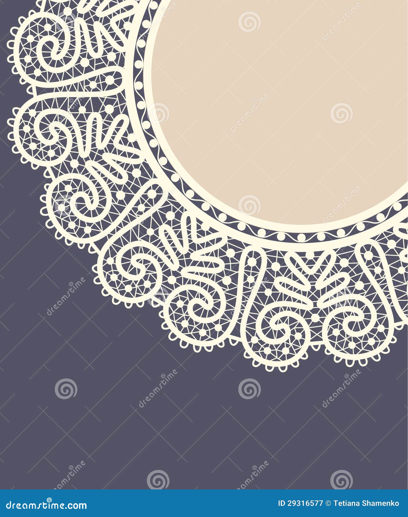 Template Frame Design for Card Stock Vector - Illustration of cover ...