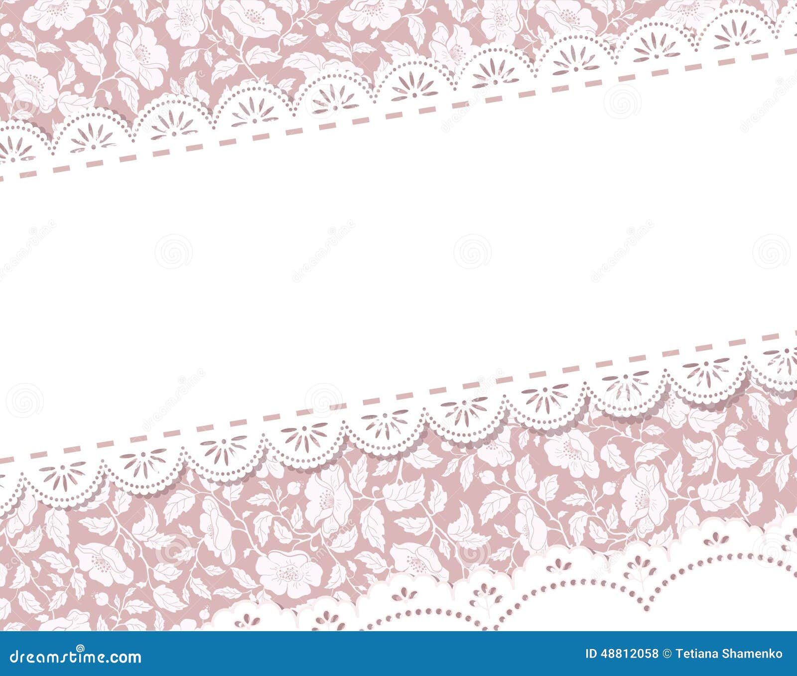 Template Frame Design for Card.. Stock Vector - Illustration of ...