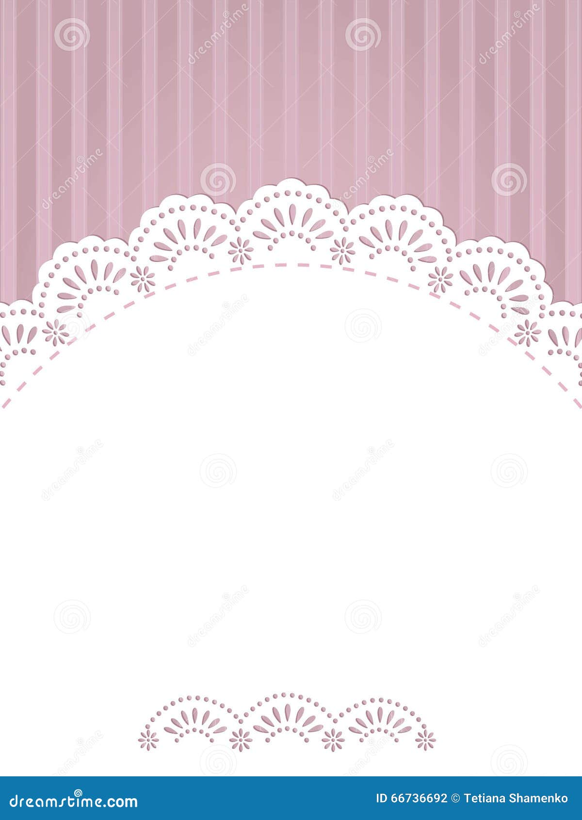 Template Frame Design for Card. Stock Vector - Illustration of floral ...