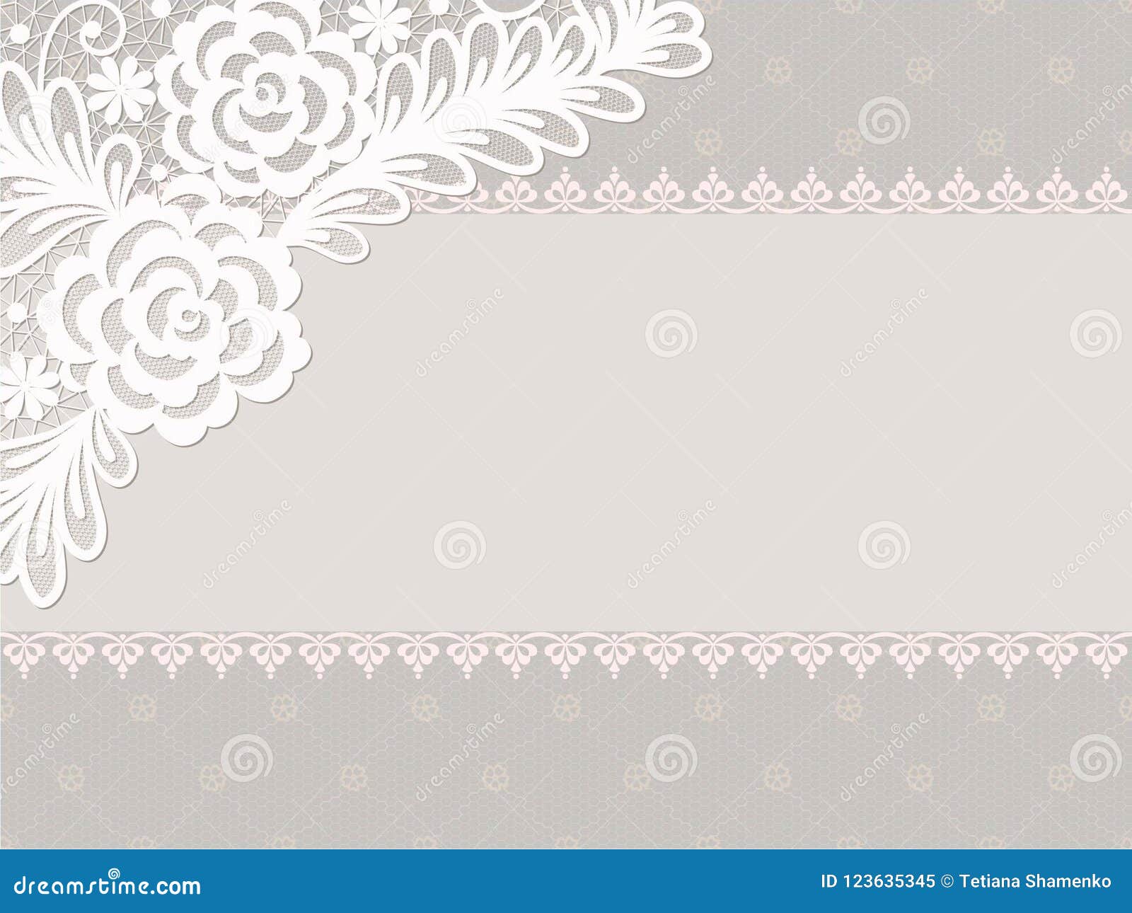 Template Frame Design for Card. Stock Vector - Illustration of design ...