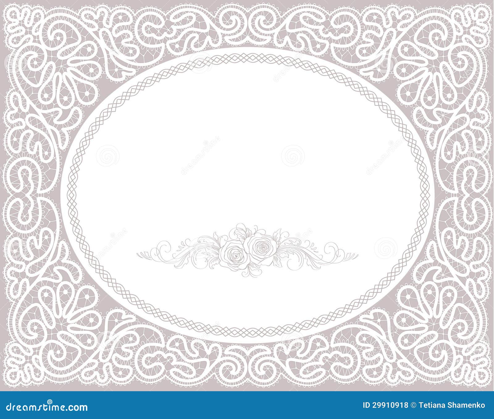 Template Frame Design for Card Stock Vector - Illustration of cute ...