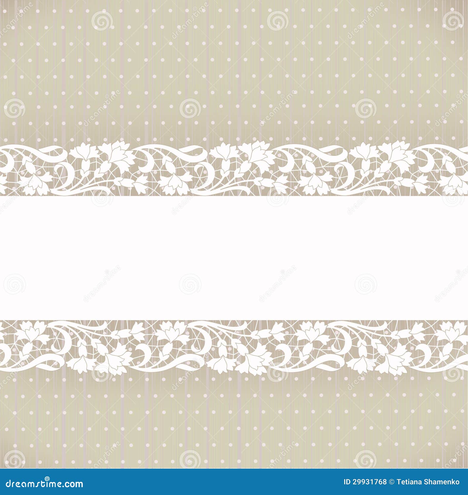 Template Frame Design for Card Stock Vector - Illustration of card ...