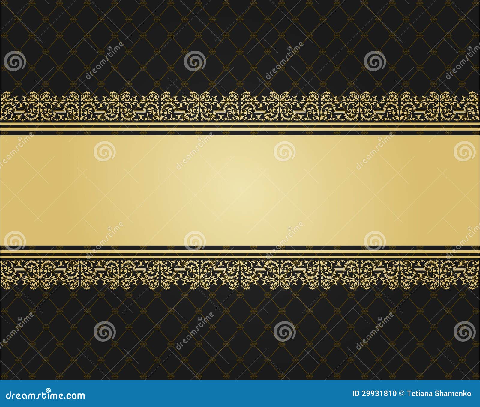 Template Frame Design for Card Stock Vector - Illustration of frame ...