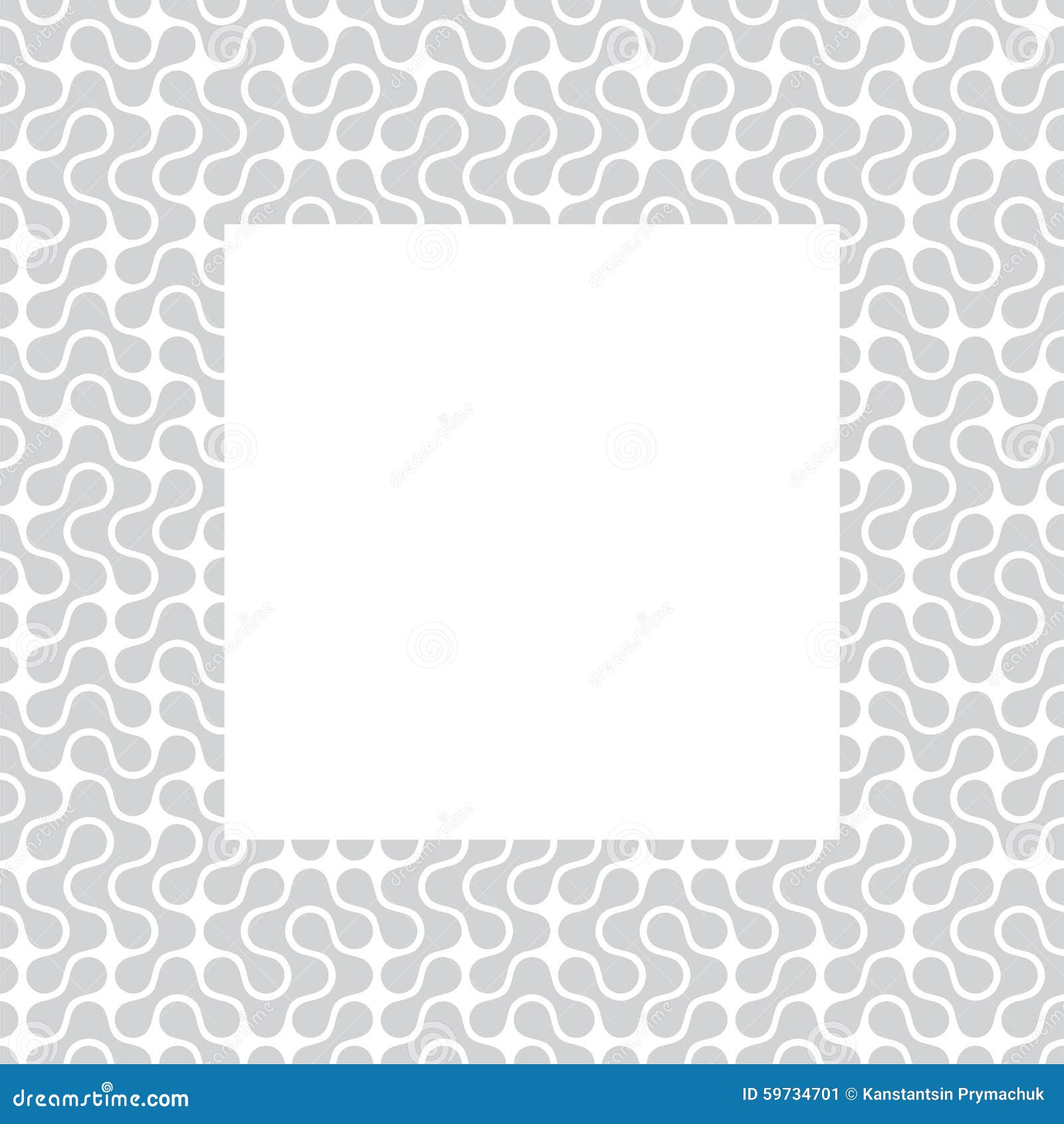 Template Frame with Pattern Background. Vector Stock Vector ...