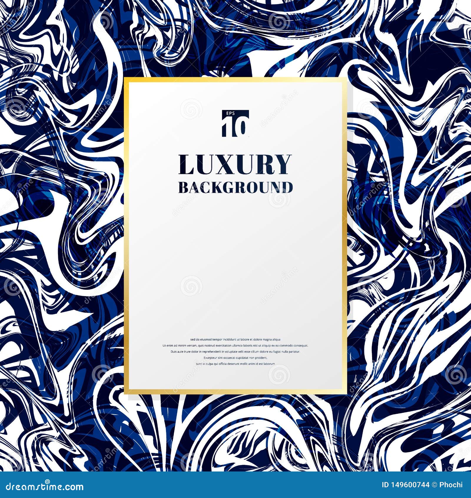 Gold Rectangle Border. Gold Frame Boarder. Golden Vintage Border. Shiny ...